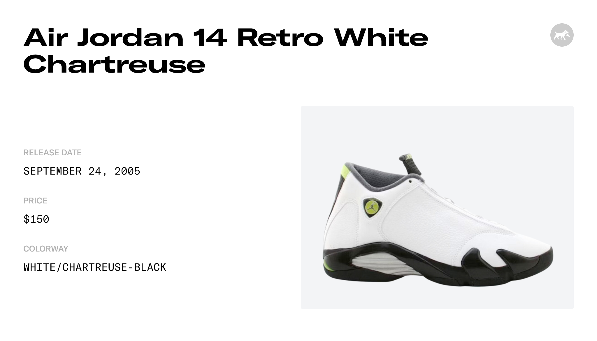 Air Jordan 14 Retro White Chartreuse - 311832-132 Raffles & Where to Buy