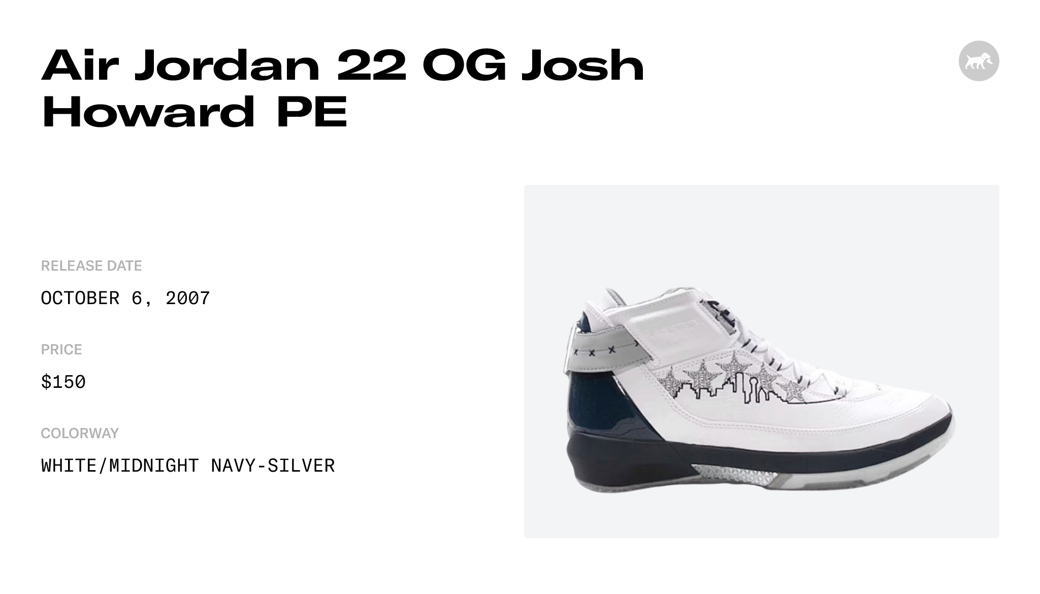 Air Jordan 22 OG Josh Howard PE - 317141-141 Raffles & Where to Buy