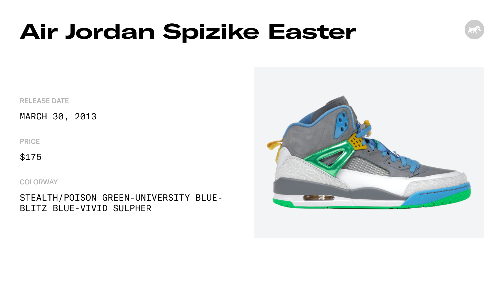 Air Jordan Spizike Easter - 315371-056 Raffles & Where to Buy