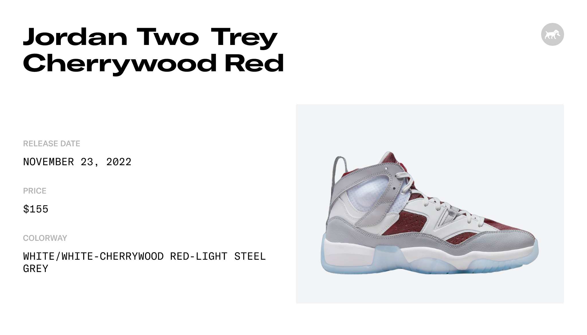Jordan Two Trey Cherrywood Red - DO1925-103 Release Info