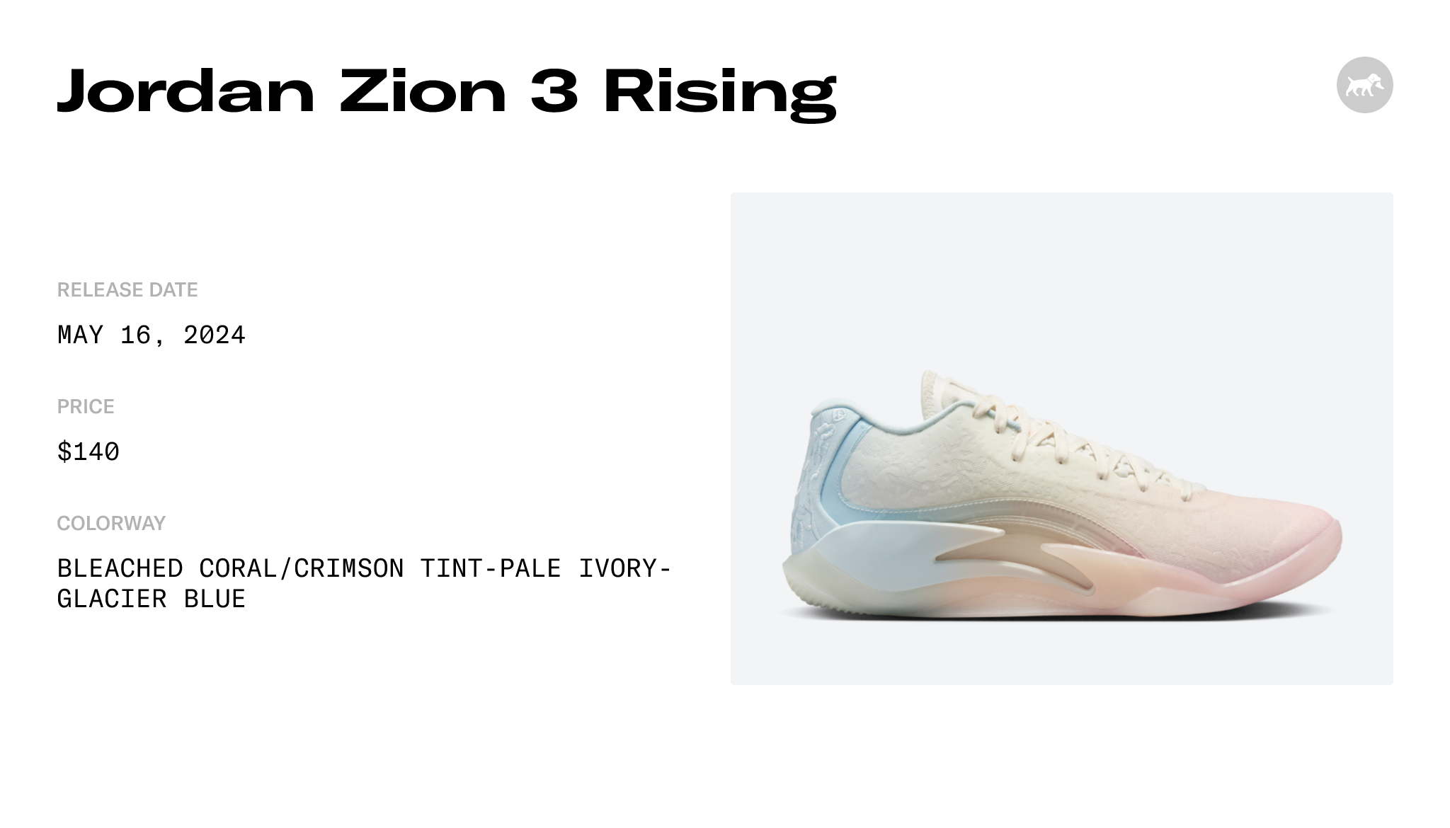 Jordan Zion 3 Rising - FZ1321-601 Raffles & Where to Buy