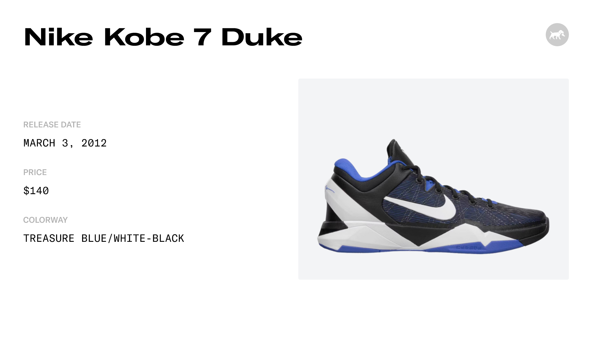 Nike Kobe 7 Duke - 488371-400 Raffles & Where to Buy