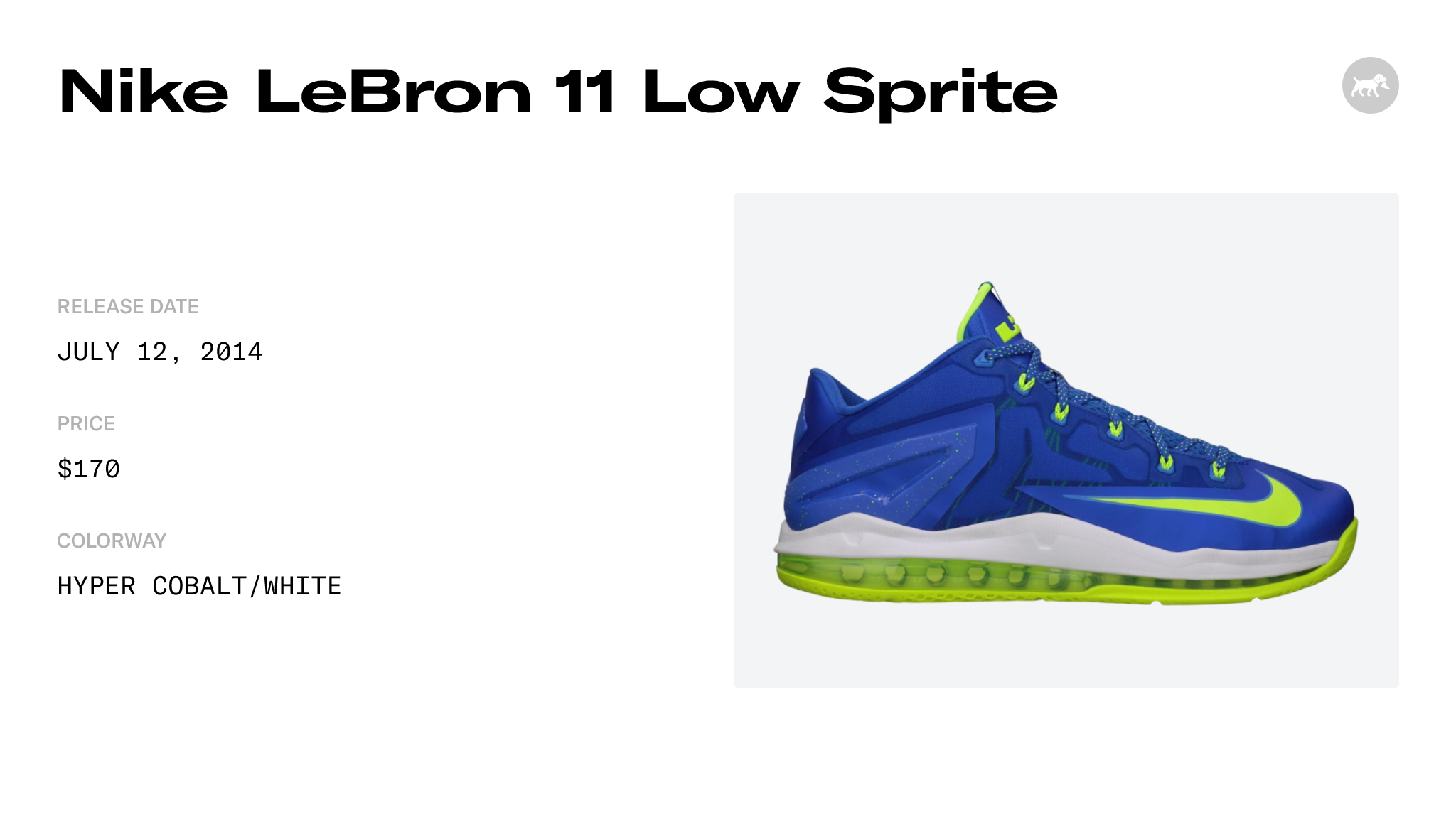 Nike LeBron 11 Low Sprite - 642849-471 Raffles & Where to Buy