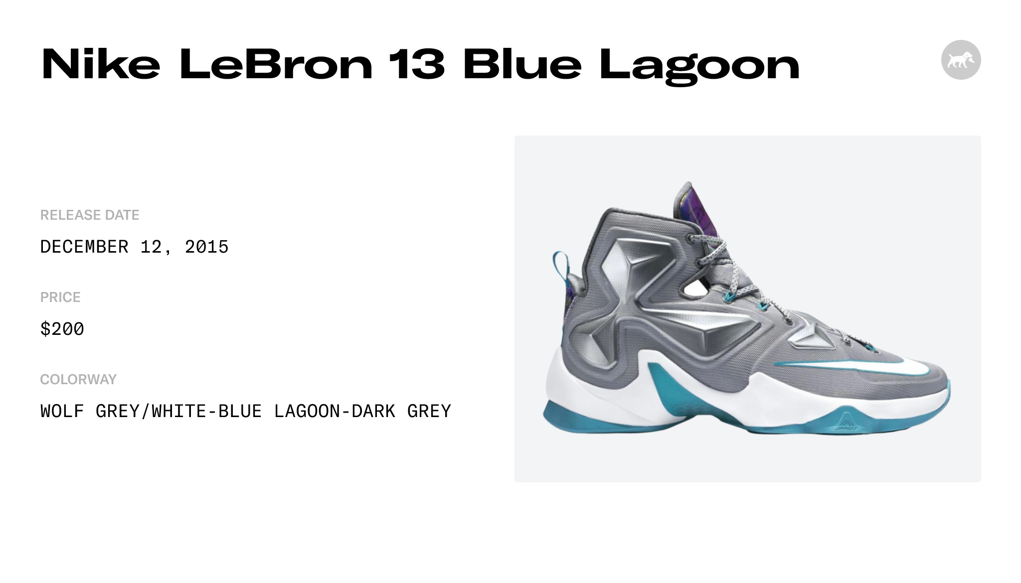 Nike LeBron 13 Blue Lagoon - 807219-014 Raffles & Where to Buy