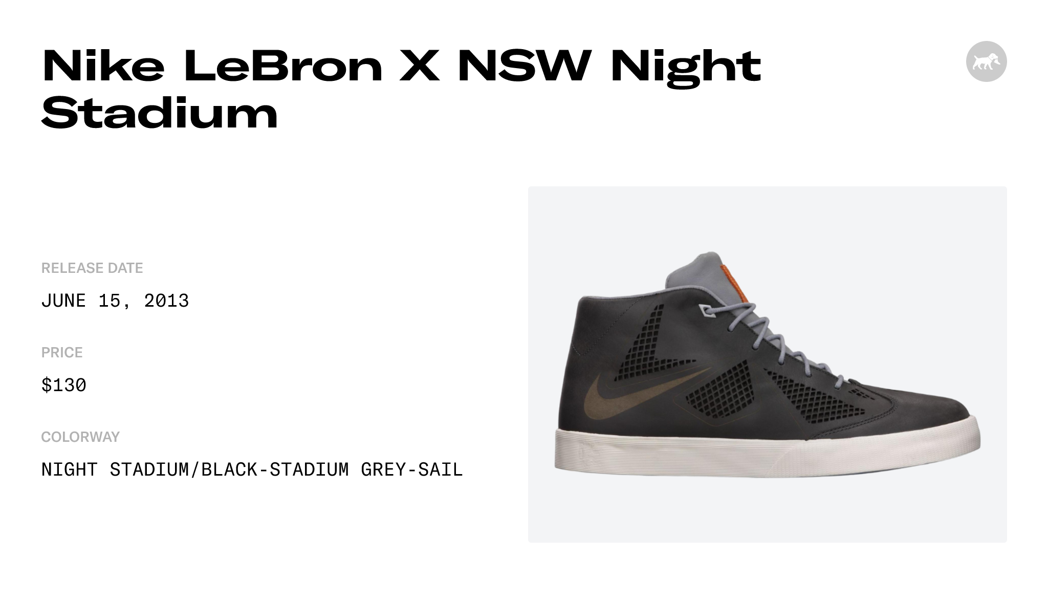 Nike LeBron X NSW Night Stadium - 582553-001 Raffles & Where to Buy