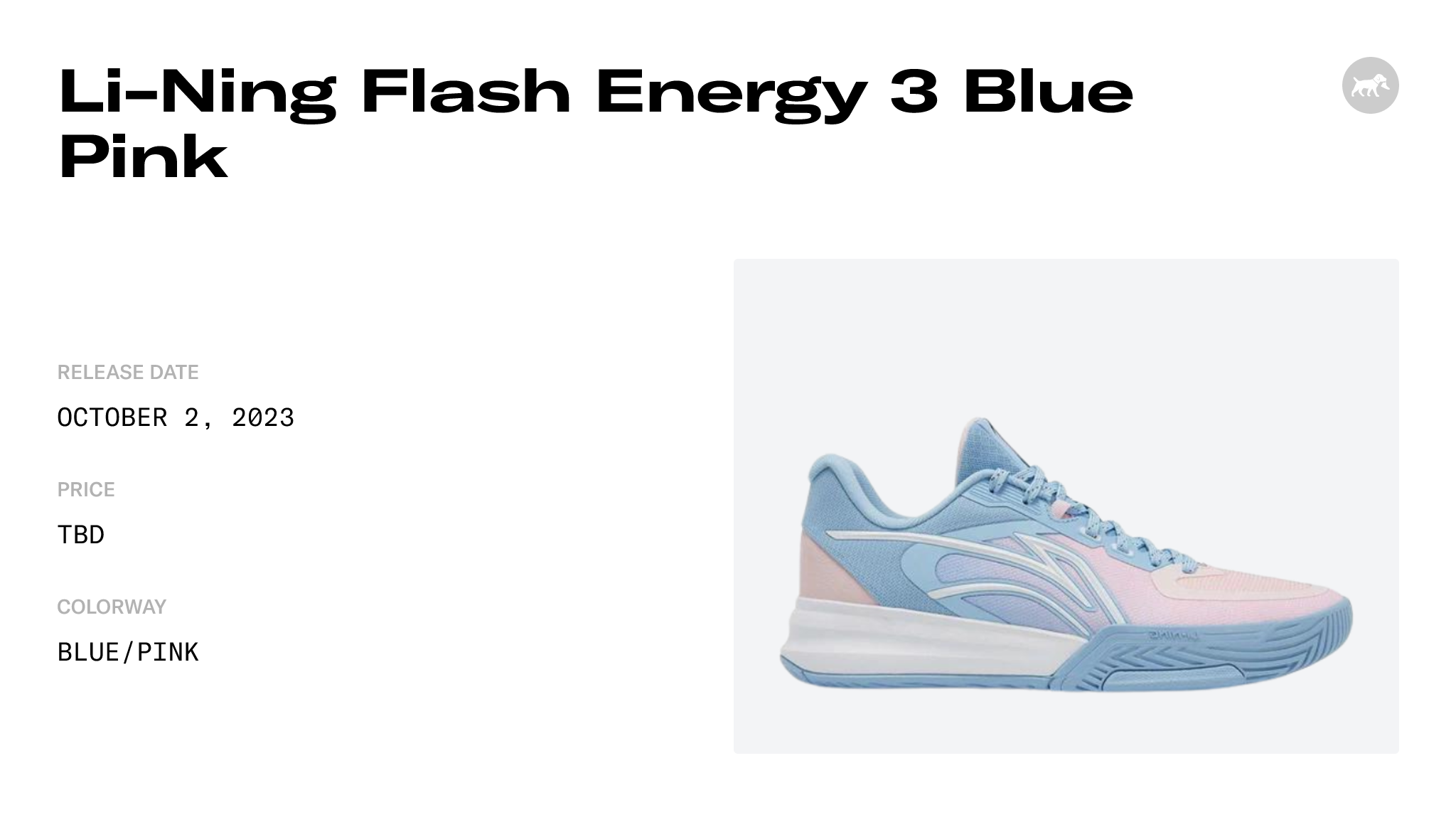 Li-Ning Flash Energy 3 Blue Pink - ABPT083-1 Raffles & Where to Buy
