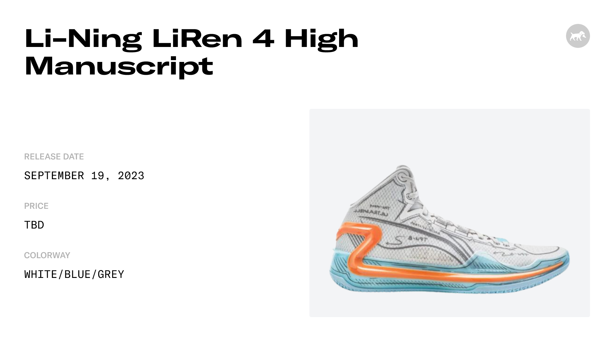 Li-Ning LiRen 4 High Manuscript - ABAT095-4 Raffles & Where to Buy