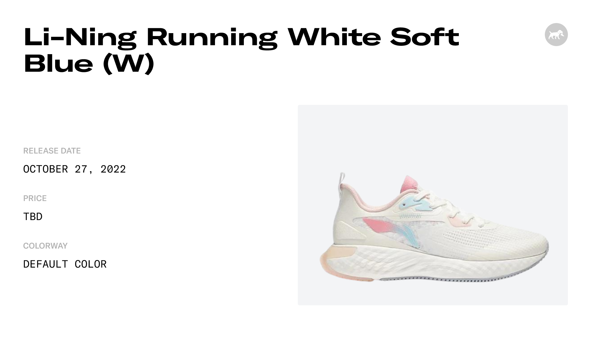 Li-Ning Running White Soft Blue (W) - ARSS018-4 Raffles & Where to Buy