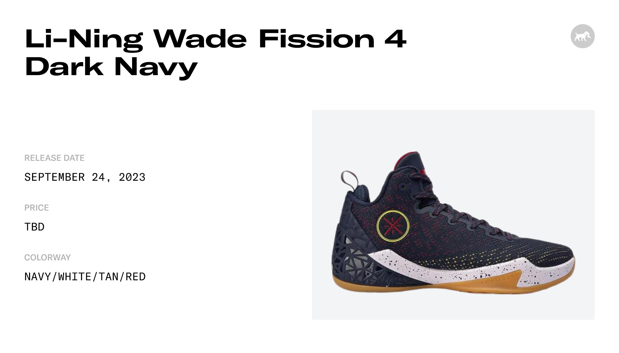 Li-Ning Wade Fission 4 Dark Navy - ABAN029-3 Raffles & Where to Buy