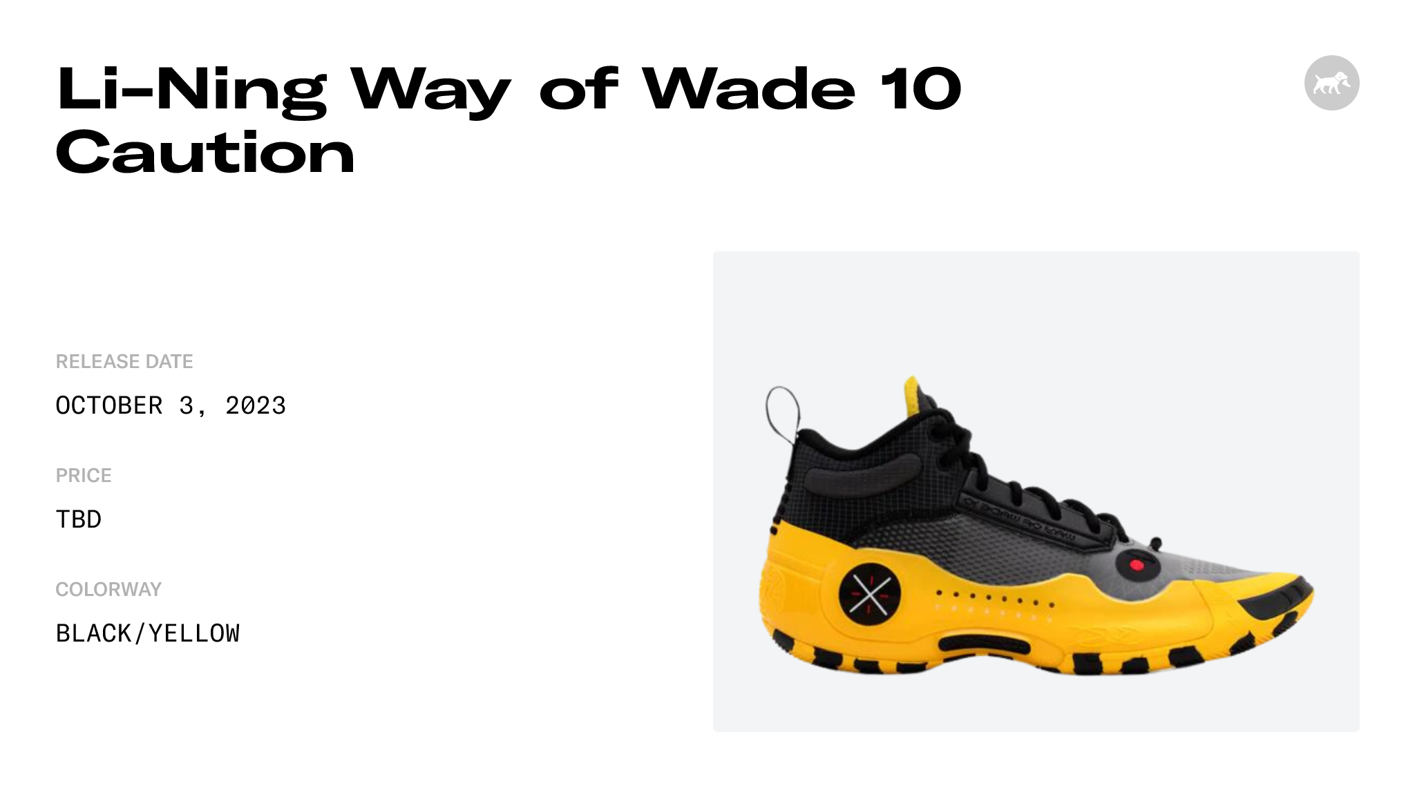 Li-Ning Way of Wade 10 Caution - ABAS115-10 Raffles & Where to Buy