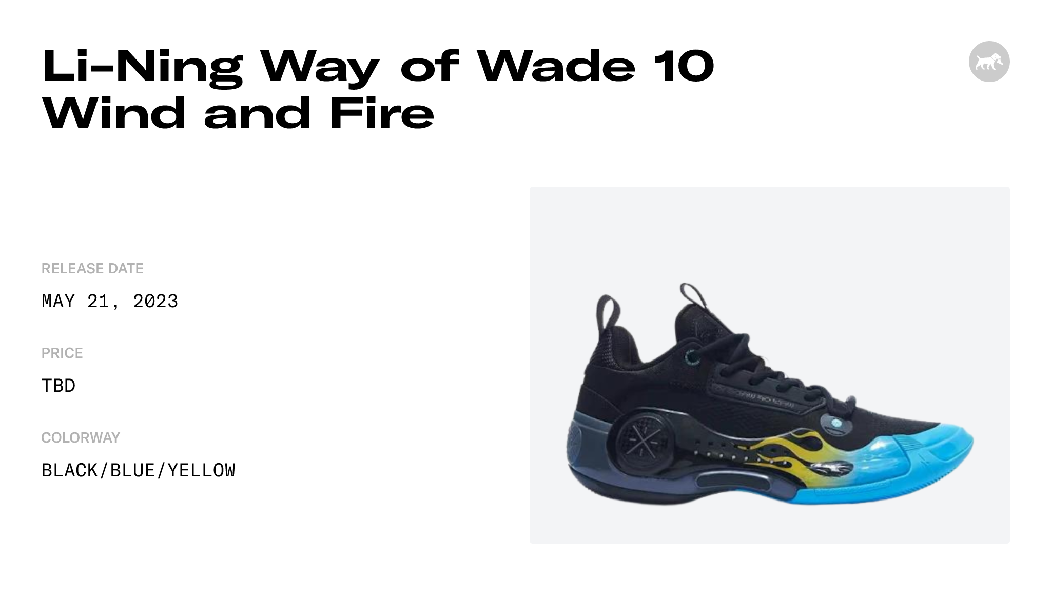 Li-Ning Way of Wade 10 Wind and Fire - ABAS165-1 Raffles & Where to Buy