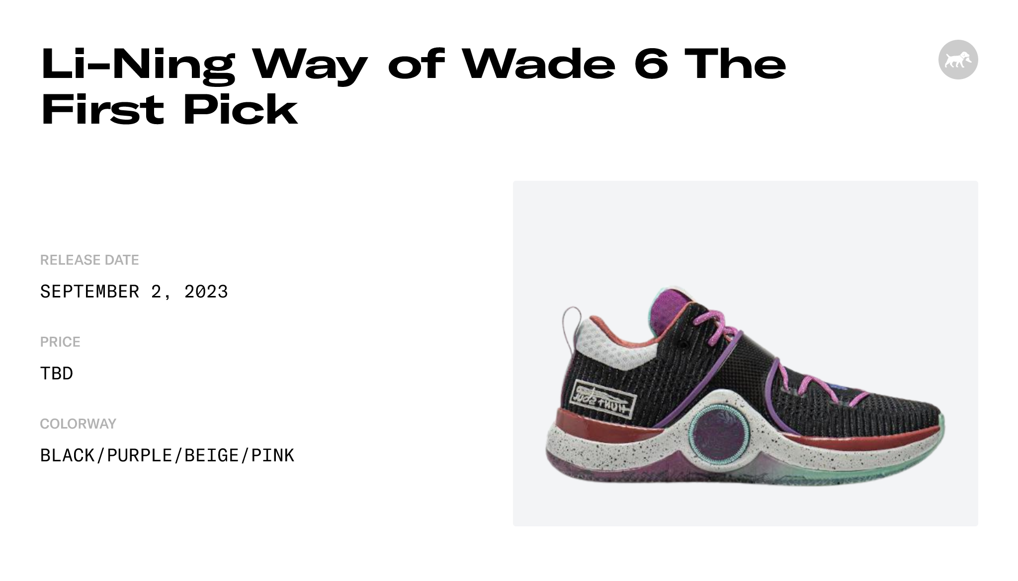 Li-Ning Way of Wade 6 The First Pick - ABAT131-9 Raffles & Where to Buy