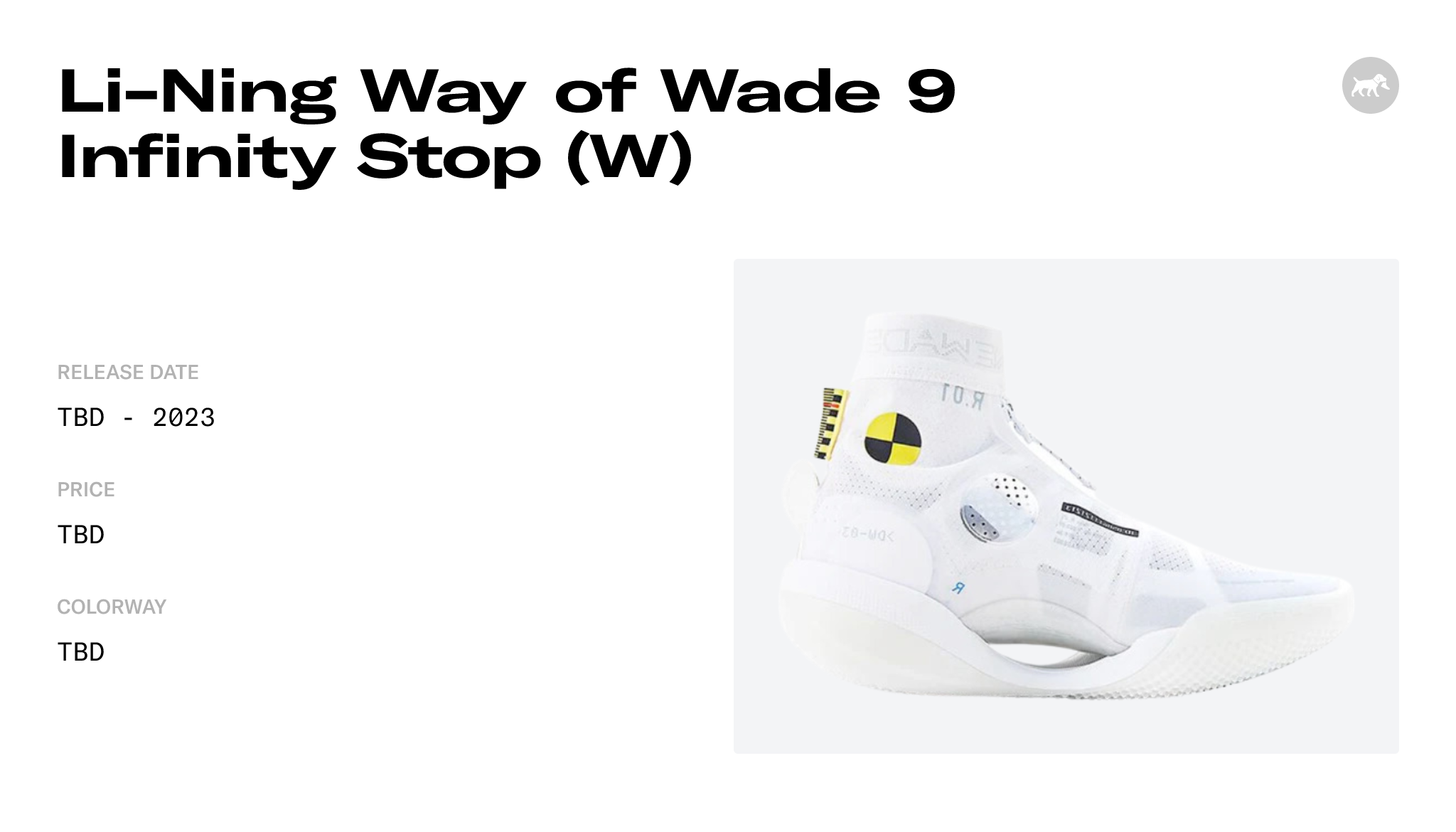 Li-Ning Way of Wade 9 Infinity Stop (W) - ABER002-4 Release Info