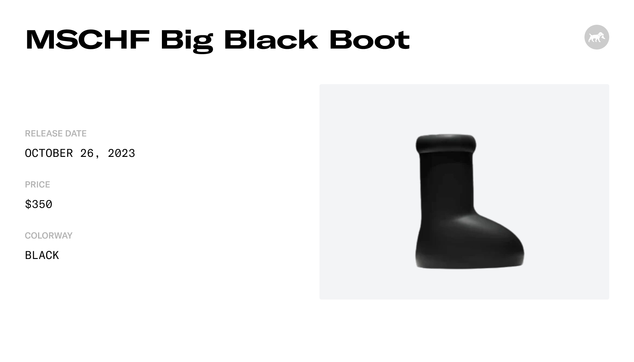 MSCHF Big Black Boot - MSCHF010-B Raffles & Where to Buy
