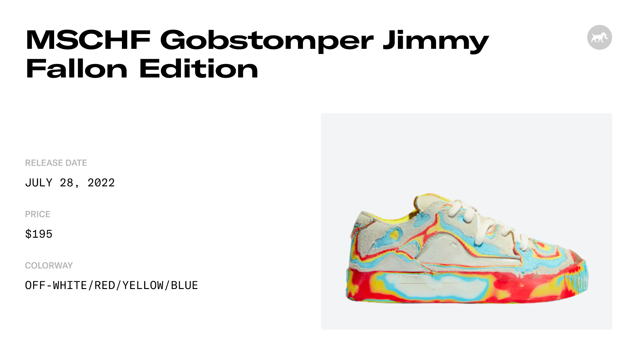 MSCHF Gobstomper Jimmy Fallon Edition - MSCHF-009 Raffles & Where to Buy