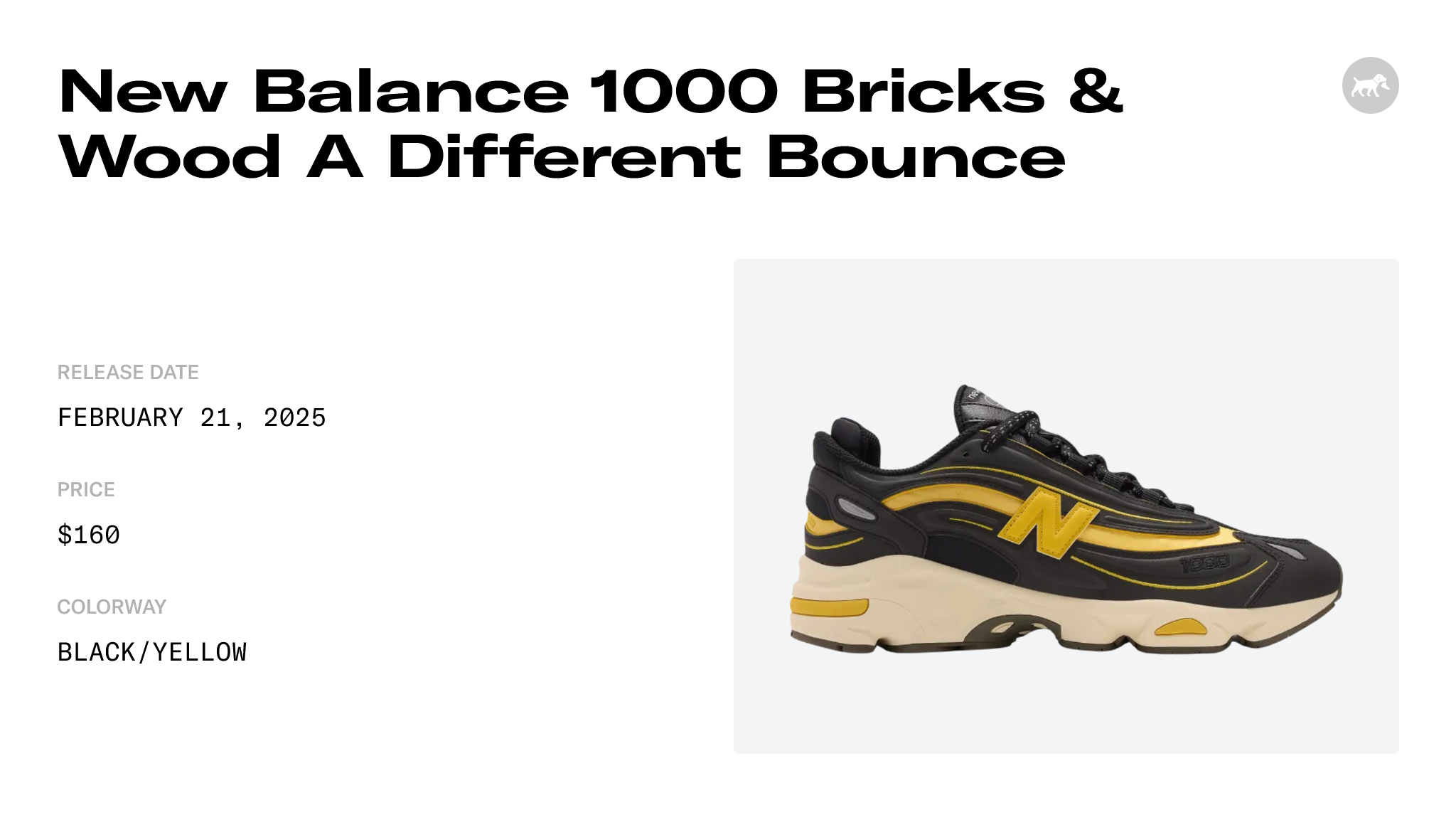 New Balance 1000 Bricks & Wood A Different Bounce - M1000BD1