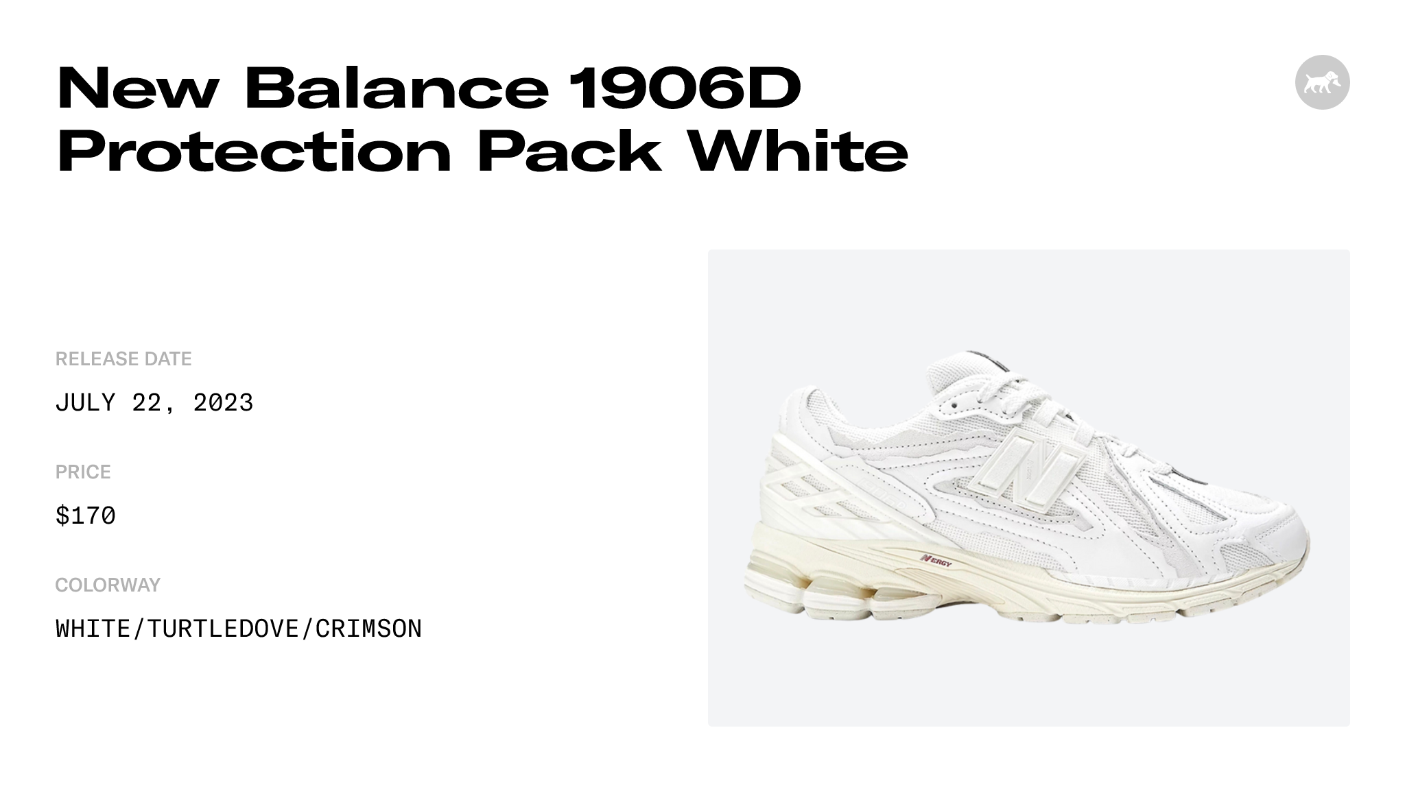 New Balance 1906D Protection Pack White - M1906DE Raffles & Where to Buy