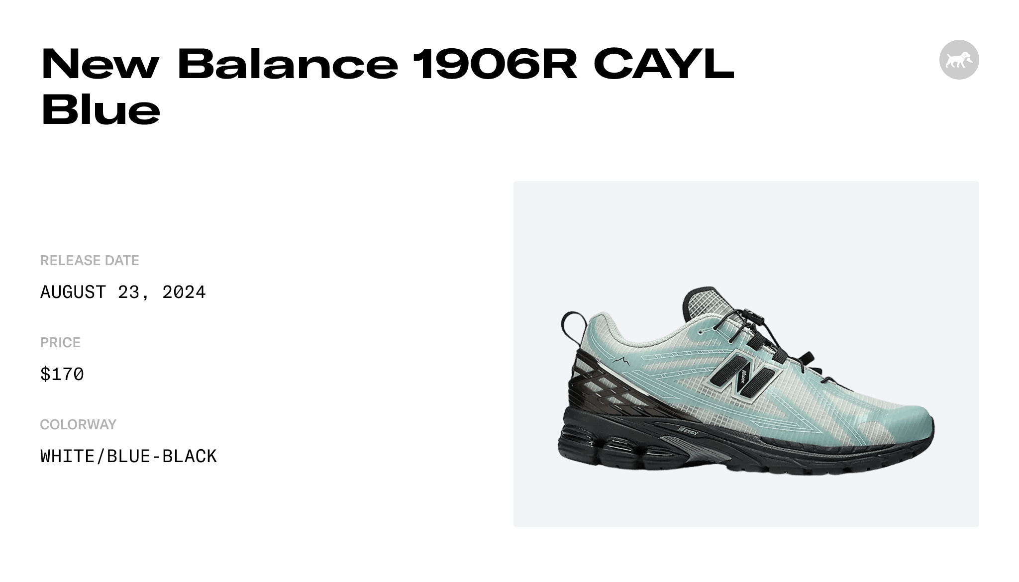 New Balance 1906R CAYL Blue - M1906RAY Raffles & Where to Buy