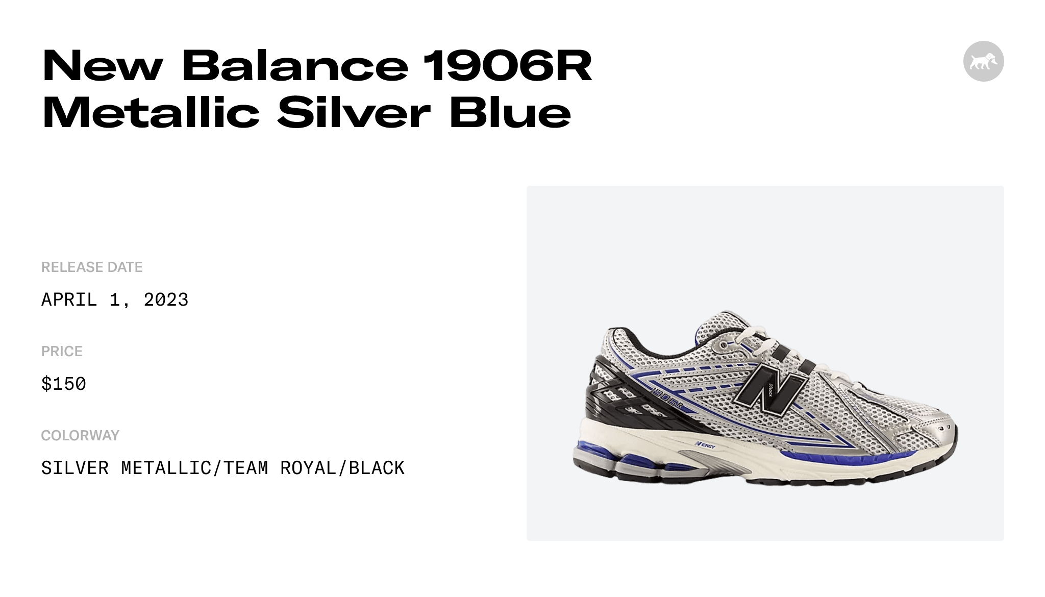 New Balance 1906R Metallic Silver Blue - M1906RCD Release Info