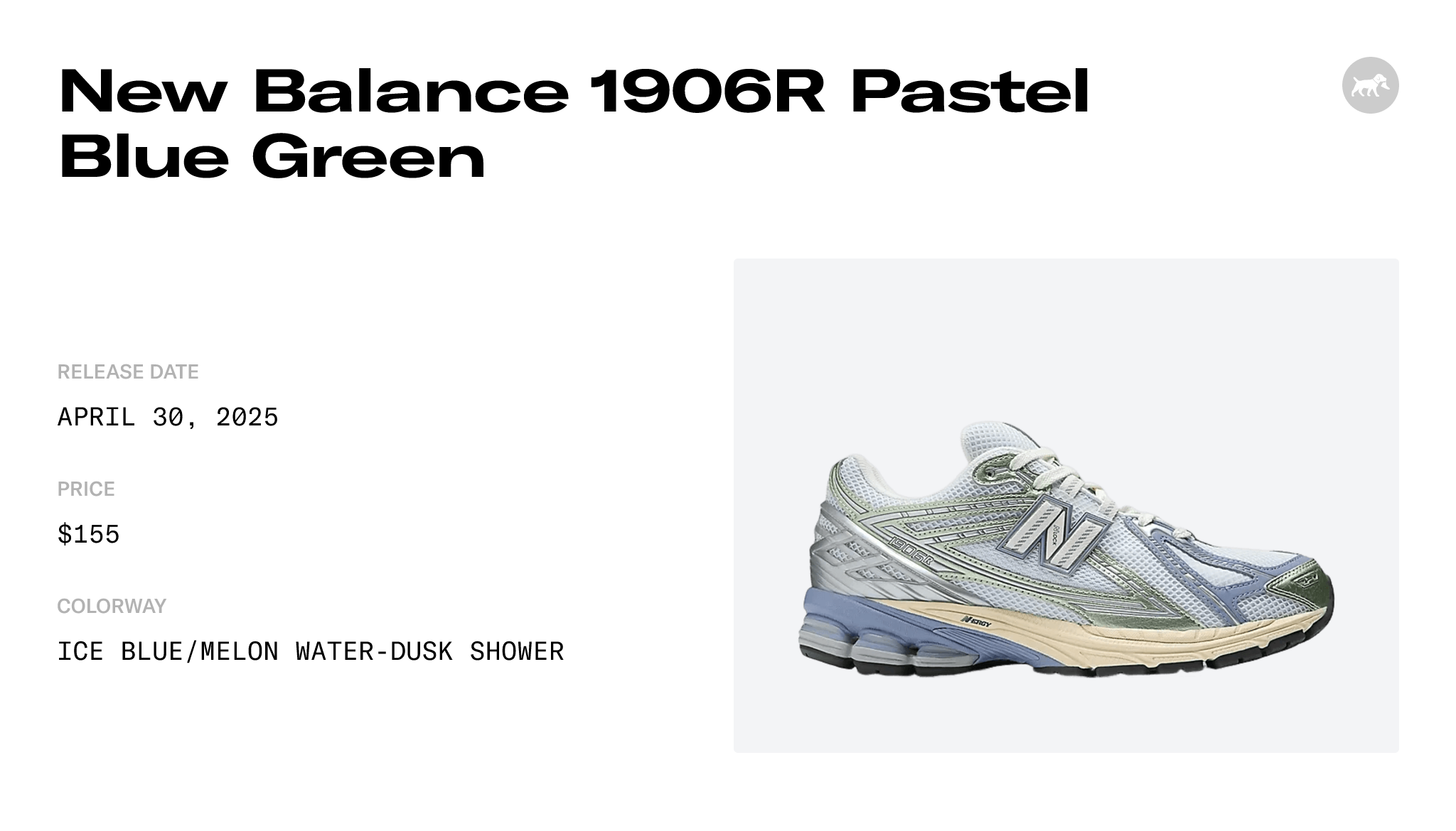 New Balance 1906R Pastel Blue Green - U1906RNE Release Info