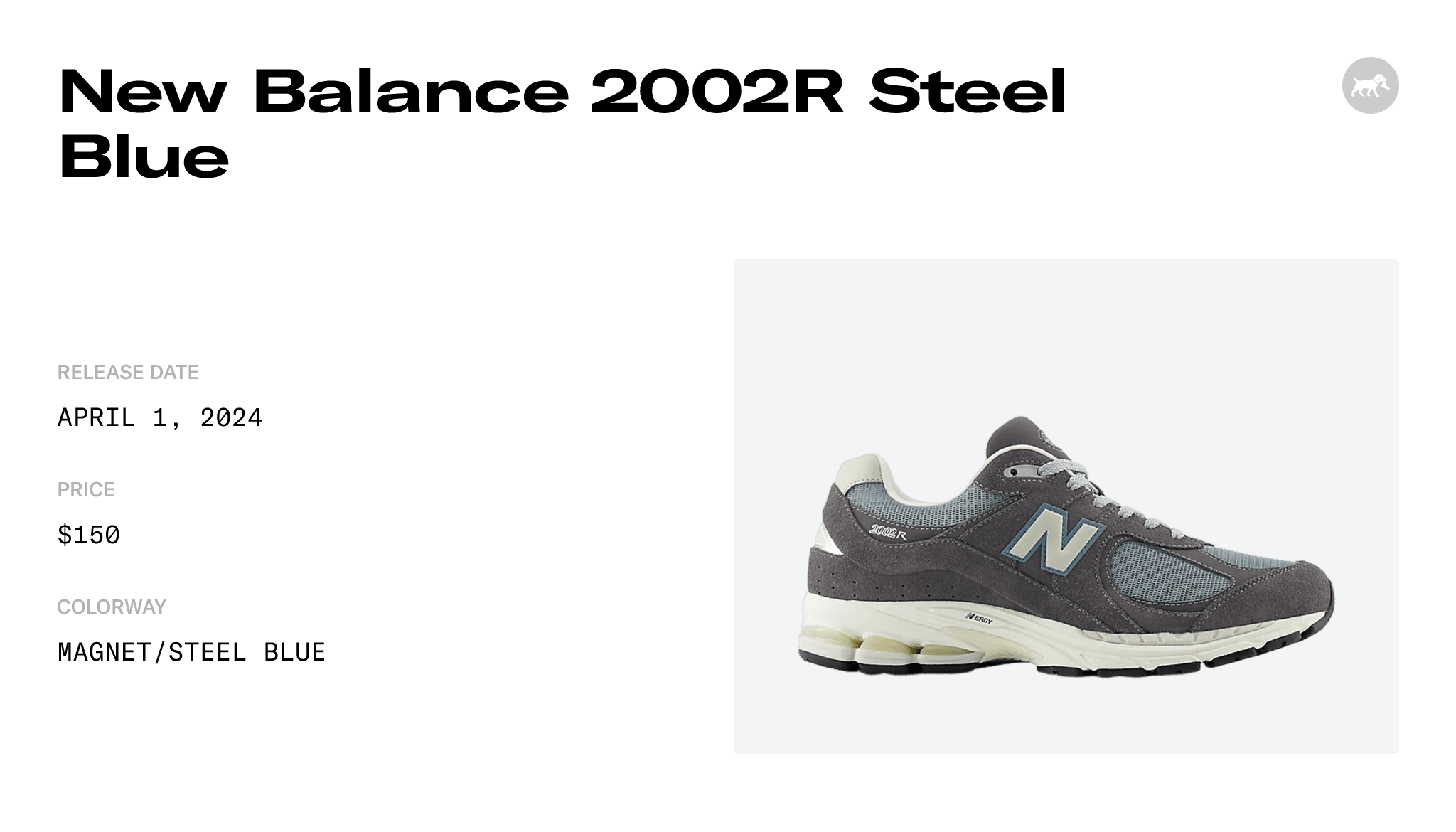 New Balance 2002R Steel Blue - M2002RFB Release Info