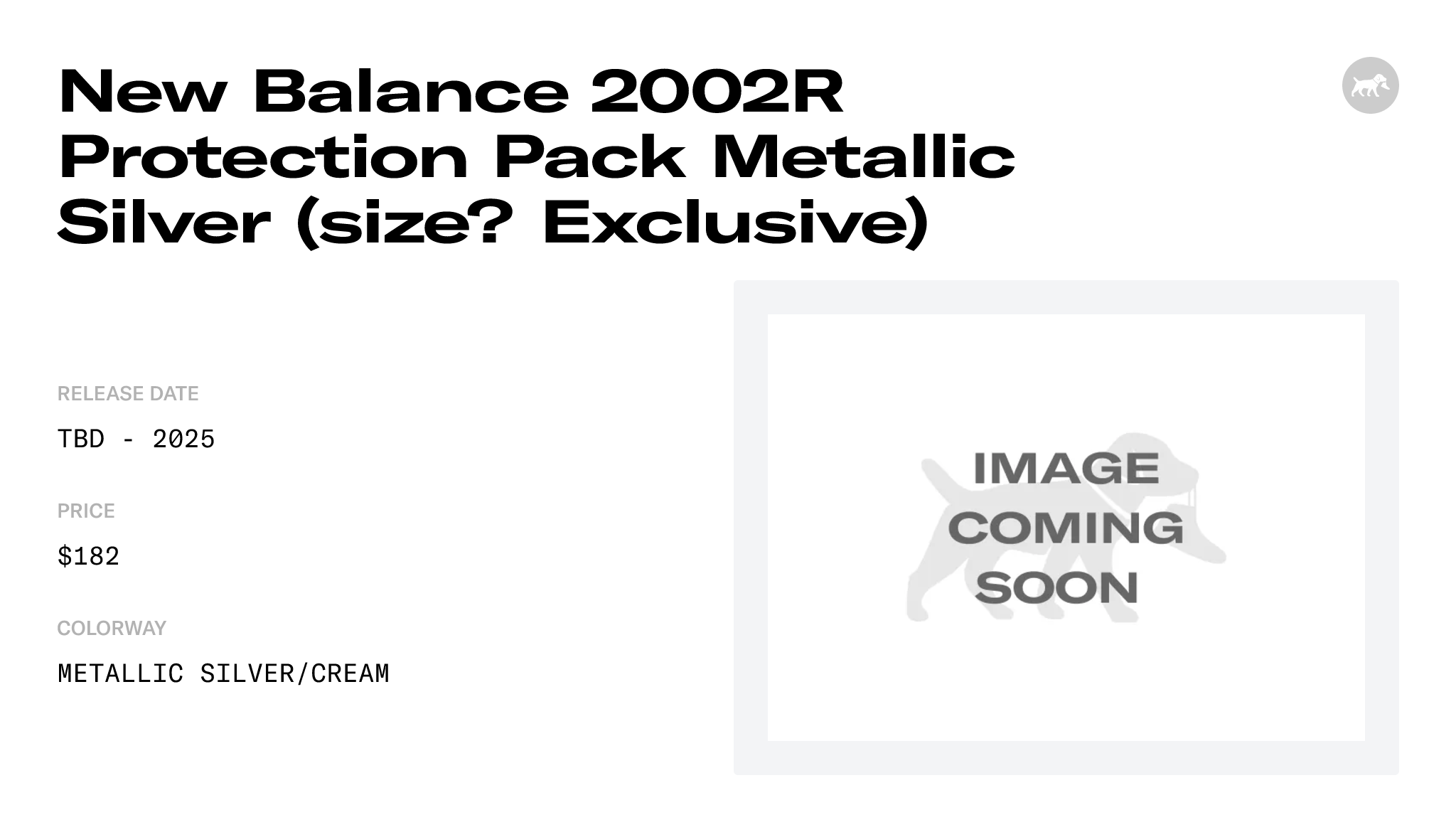 New Balance 2002R Protection Pack Metallic Silver (size? Exclusive ...
