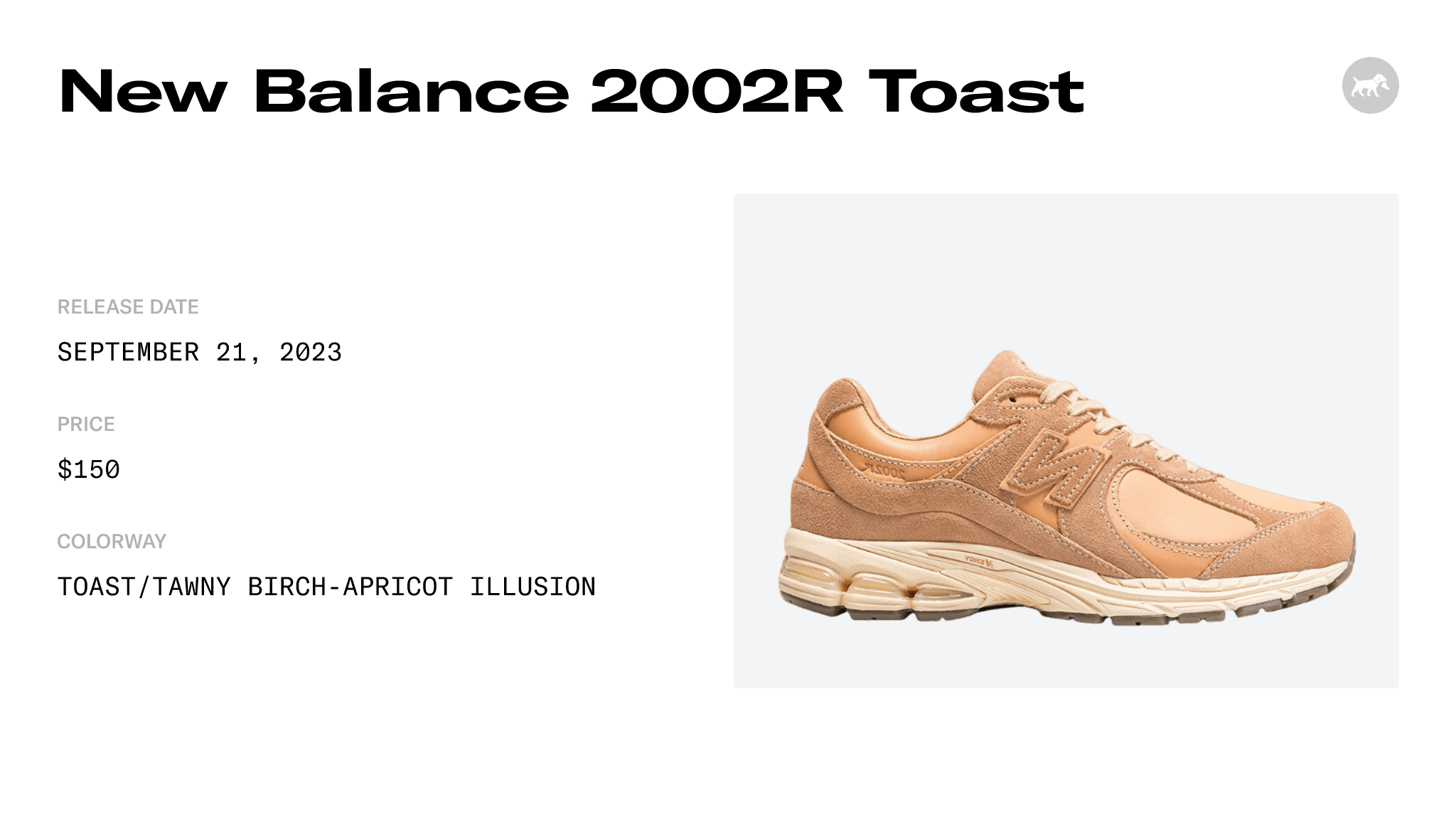 New Balance 2002R Toast - M2002RPL Raffles & Where to Buy
