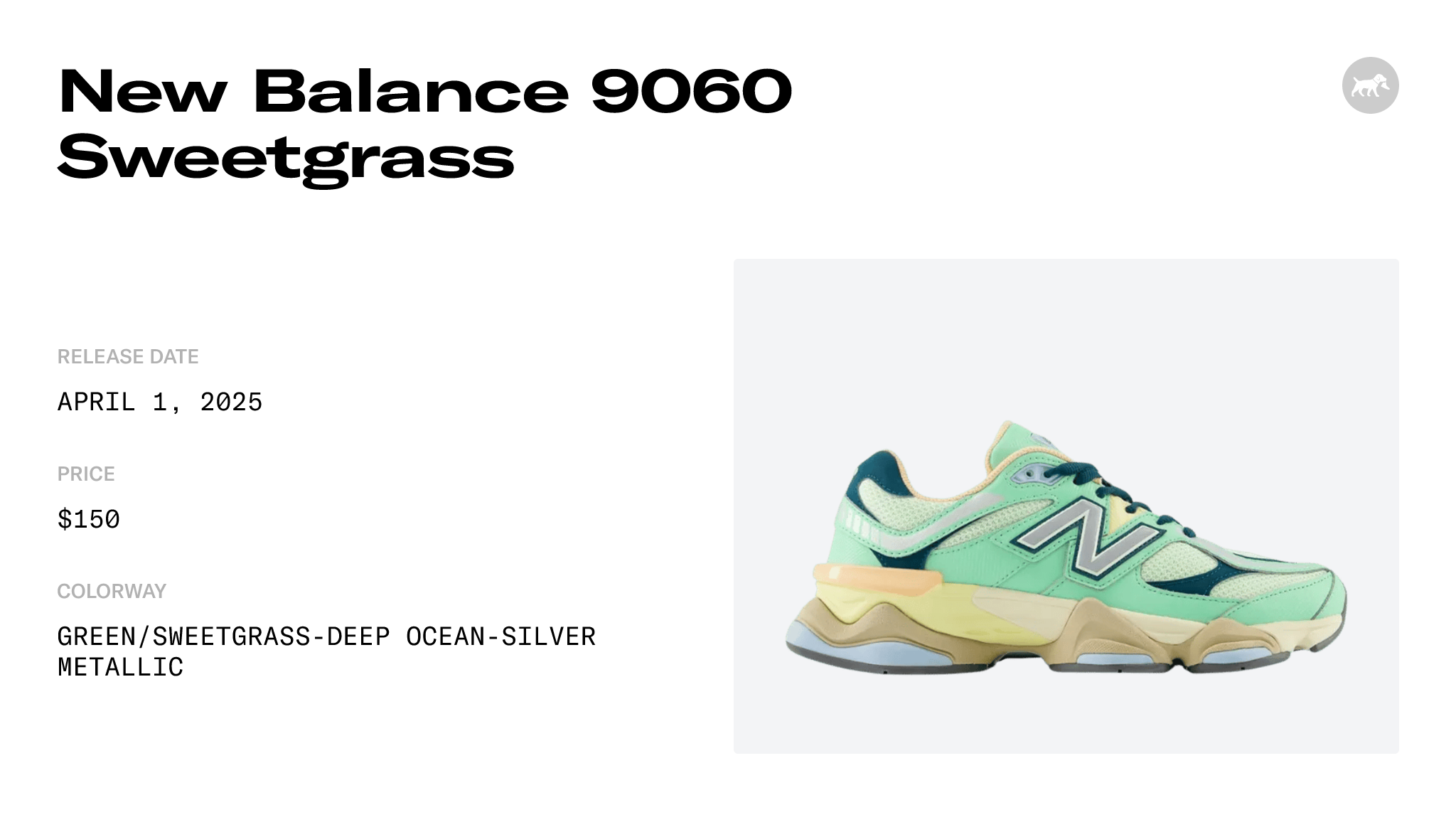New Balance 9060 Sweetgrass - U9060TMA Raffles & Where to Buy