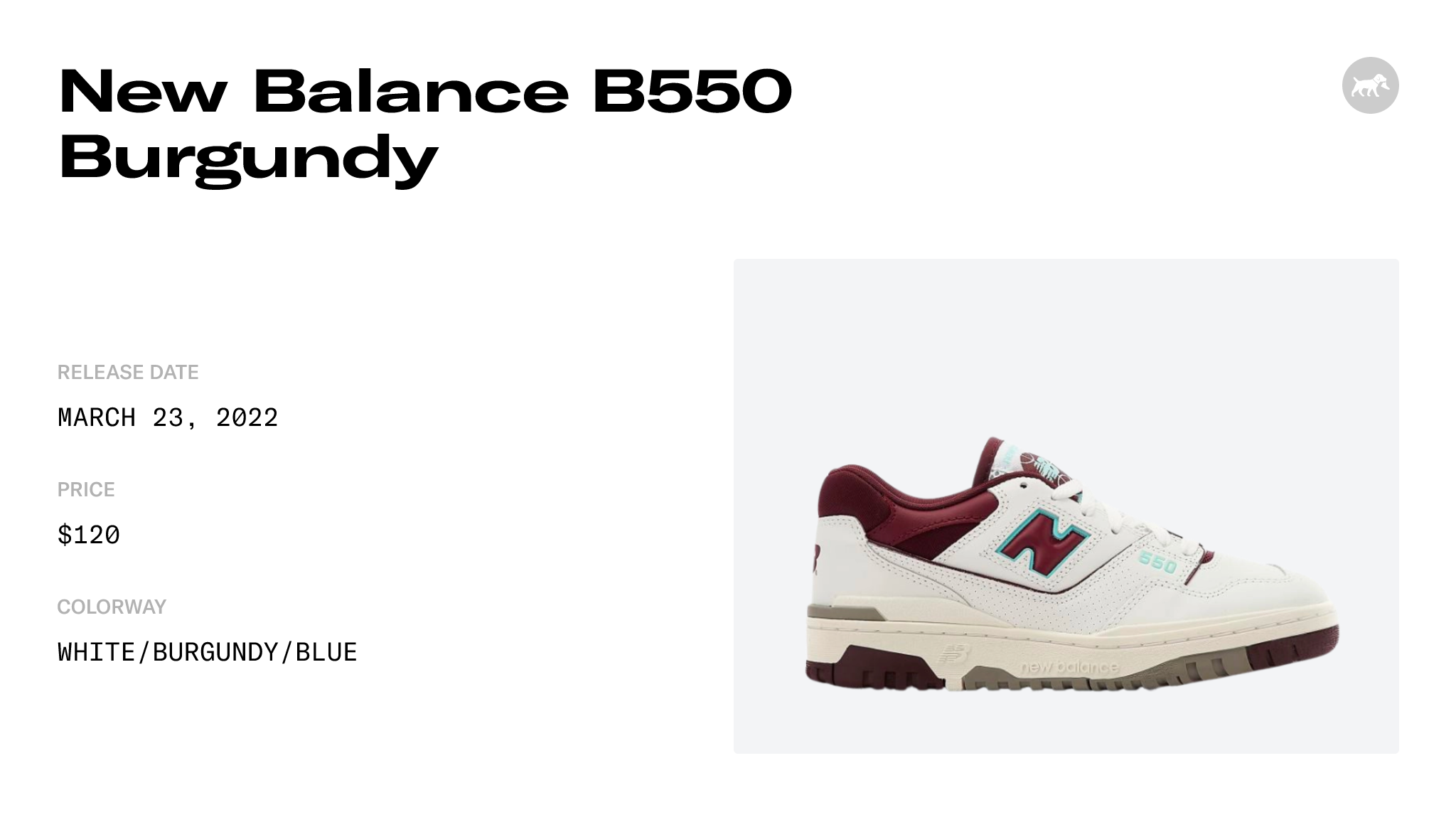 New Balance B550 Burgundy - 6EBCBB Raffles & Where to Buy