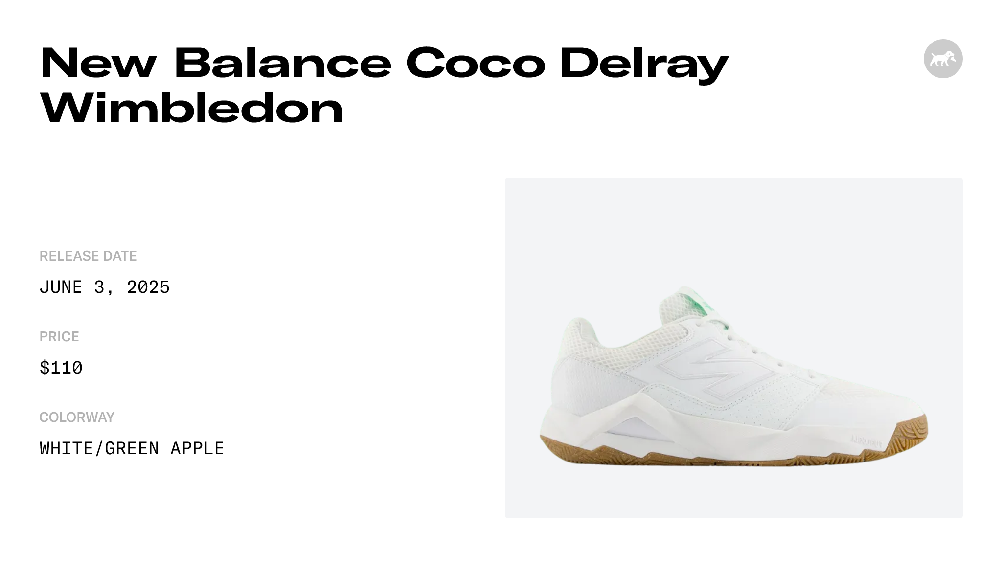 New Balance Coco Delray Wimbledon - MCHCODG2 Raffles & Where to Buy