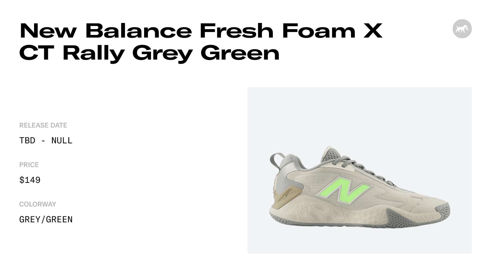 New Balance Fresh Foam X CT Rally Grey Green - MCHRALG1 Release Info