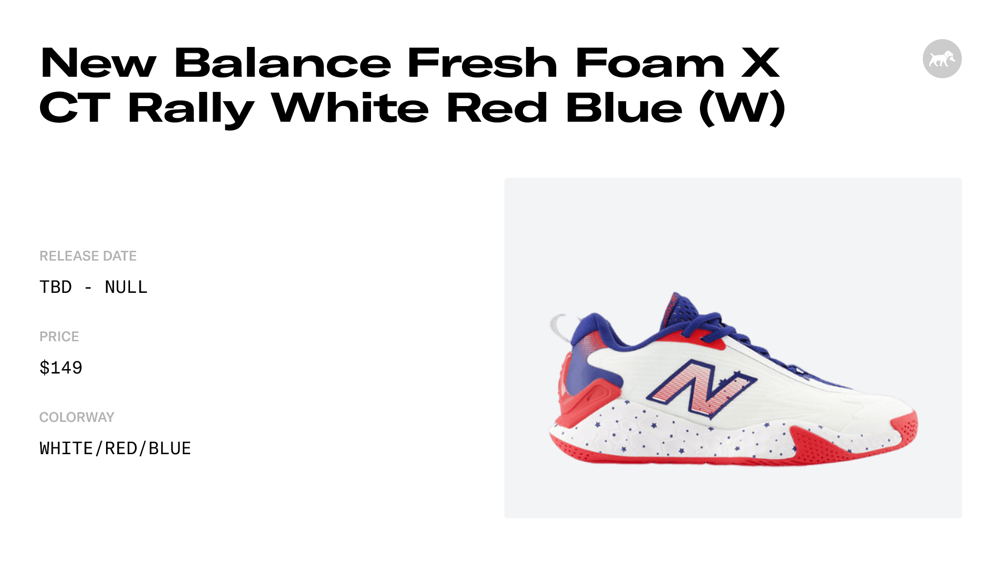 New Balance Fresh Foam X CT Rally White Red Blue (W) - WCHRALY1 Release ...
