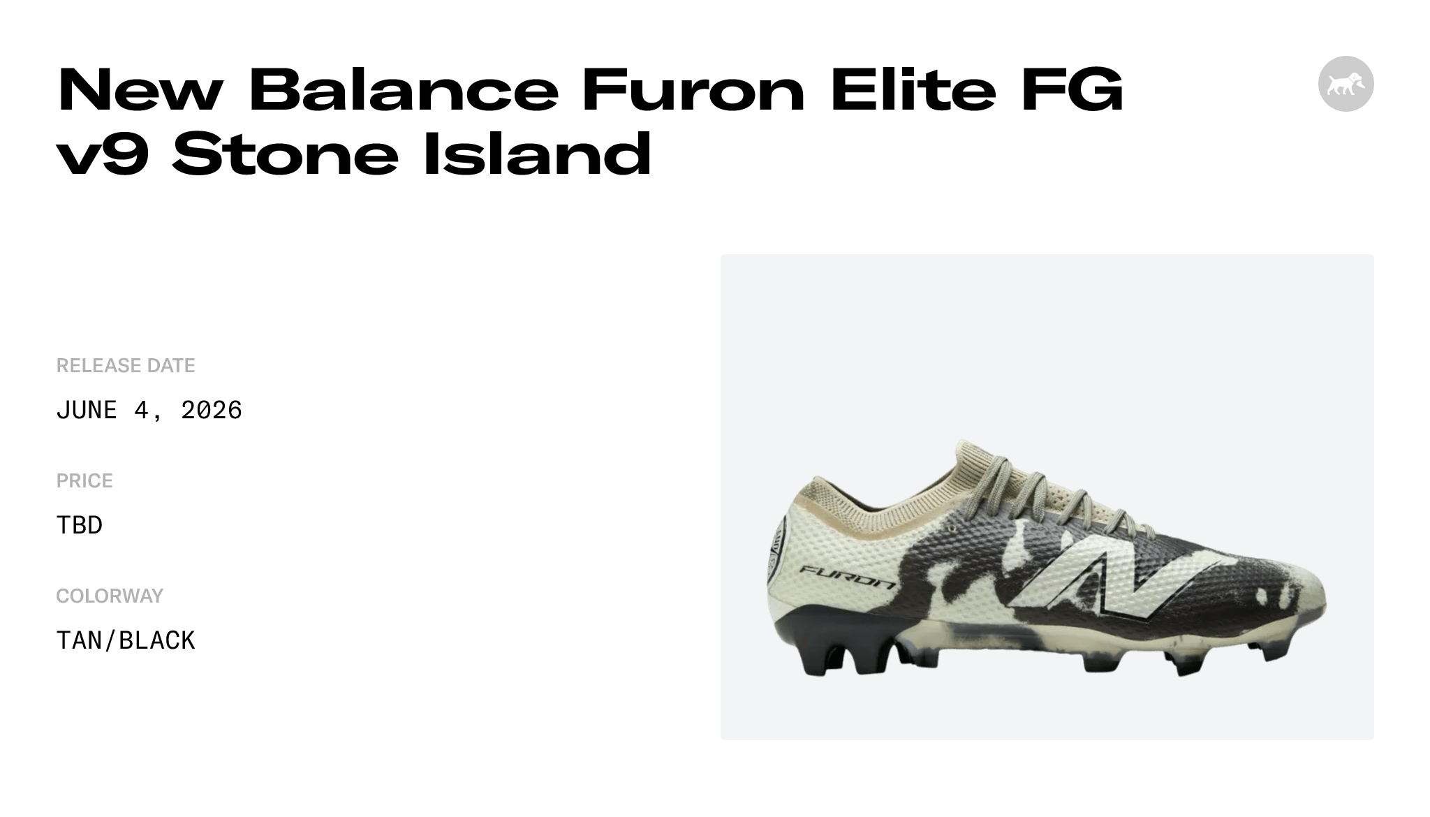 New Balance Furon Elite FG v9 Stone Island - UF1F5TY Release Info