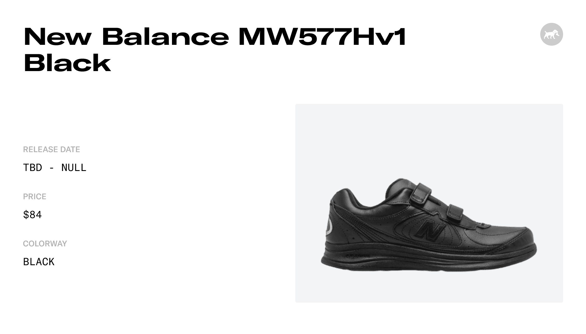 New Balance MW577Hv1 Black - MW577VK Release Info