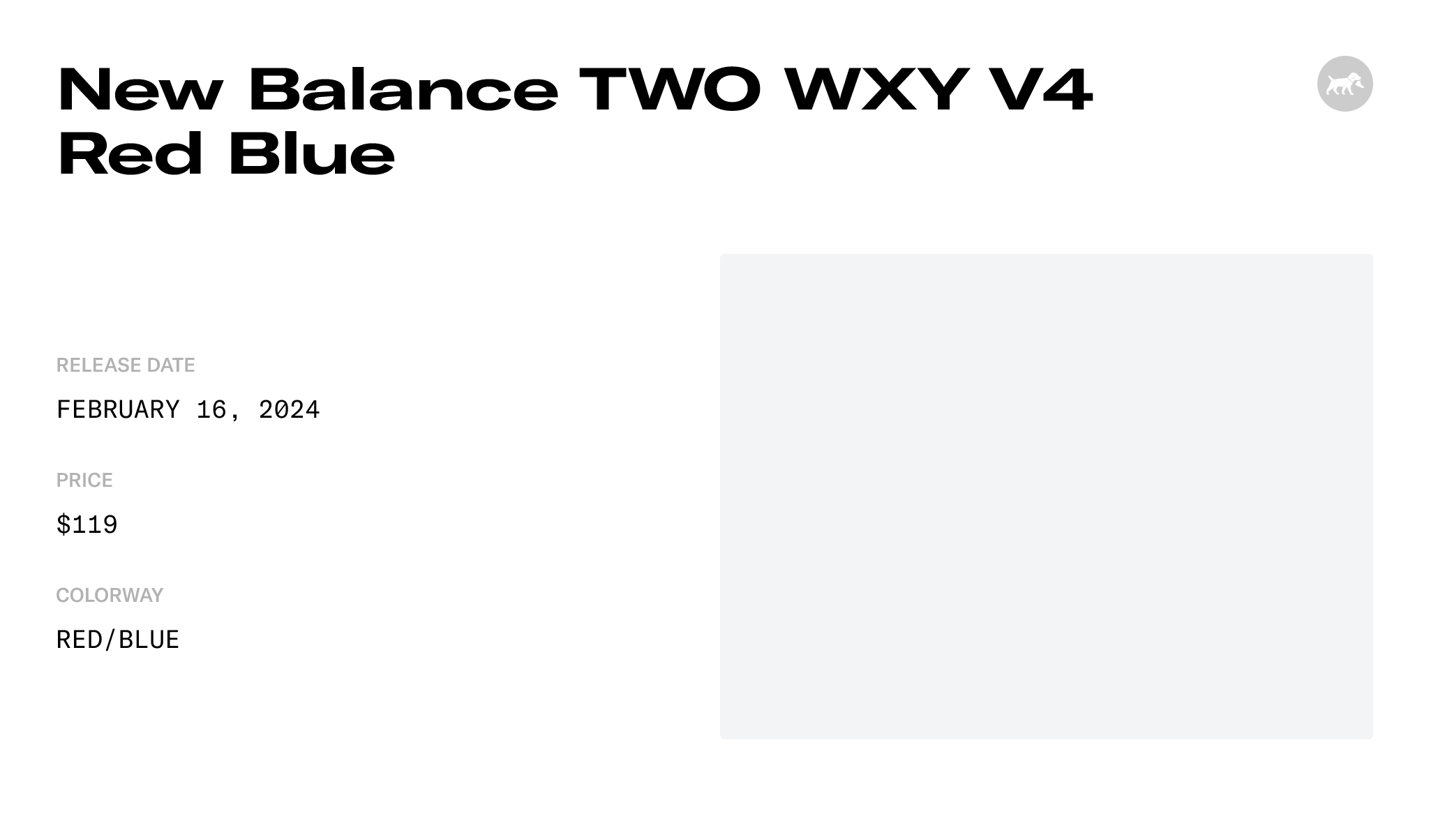 New Balance TWO WXY V4 Red Blue - BB2WYGP4 Raffles & Where to Buy