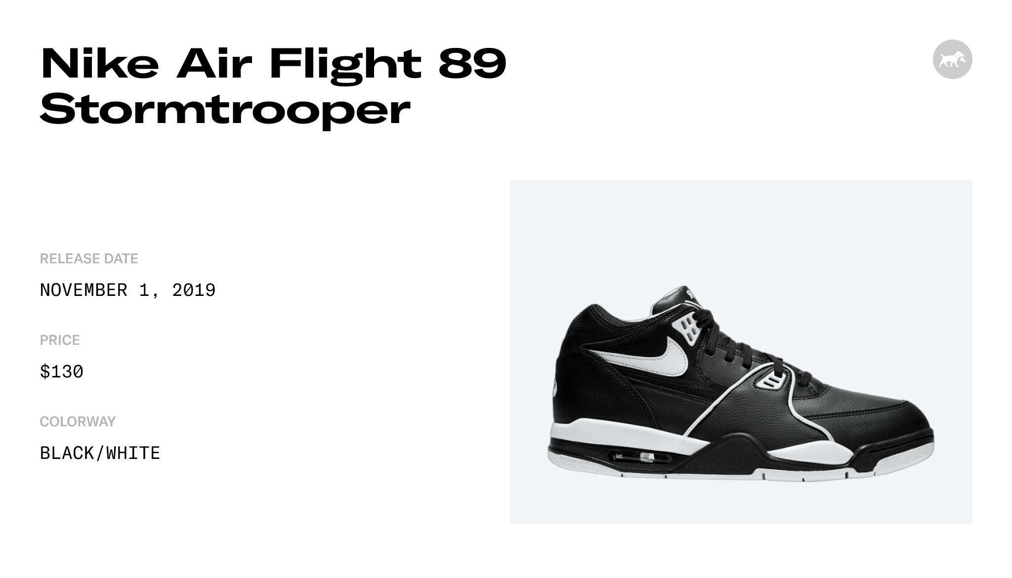 Nike Air Flight 89 Stormtrooper - CU4833-015 Raffles & Where to Buy