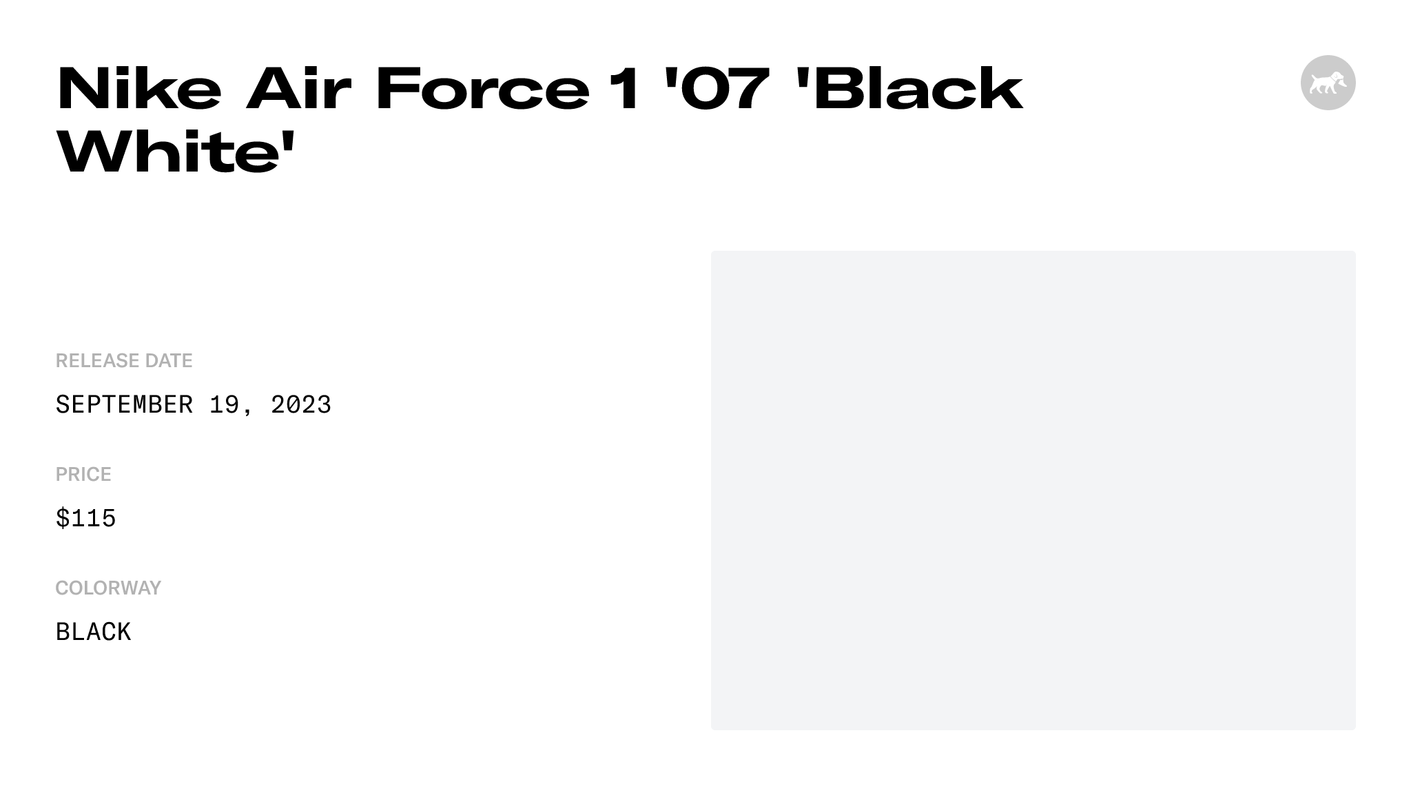Nike Air Force 1 '07 'Black White' - DV0788-002 Raffles & Where to Buy