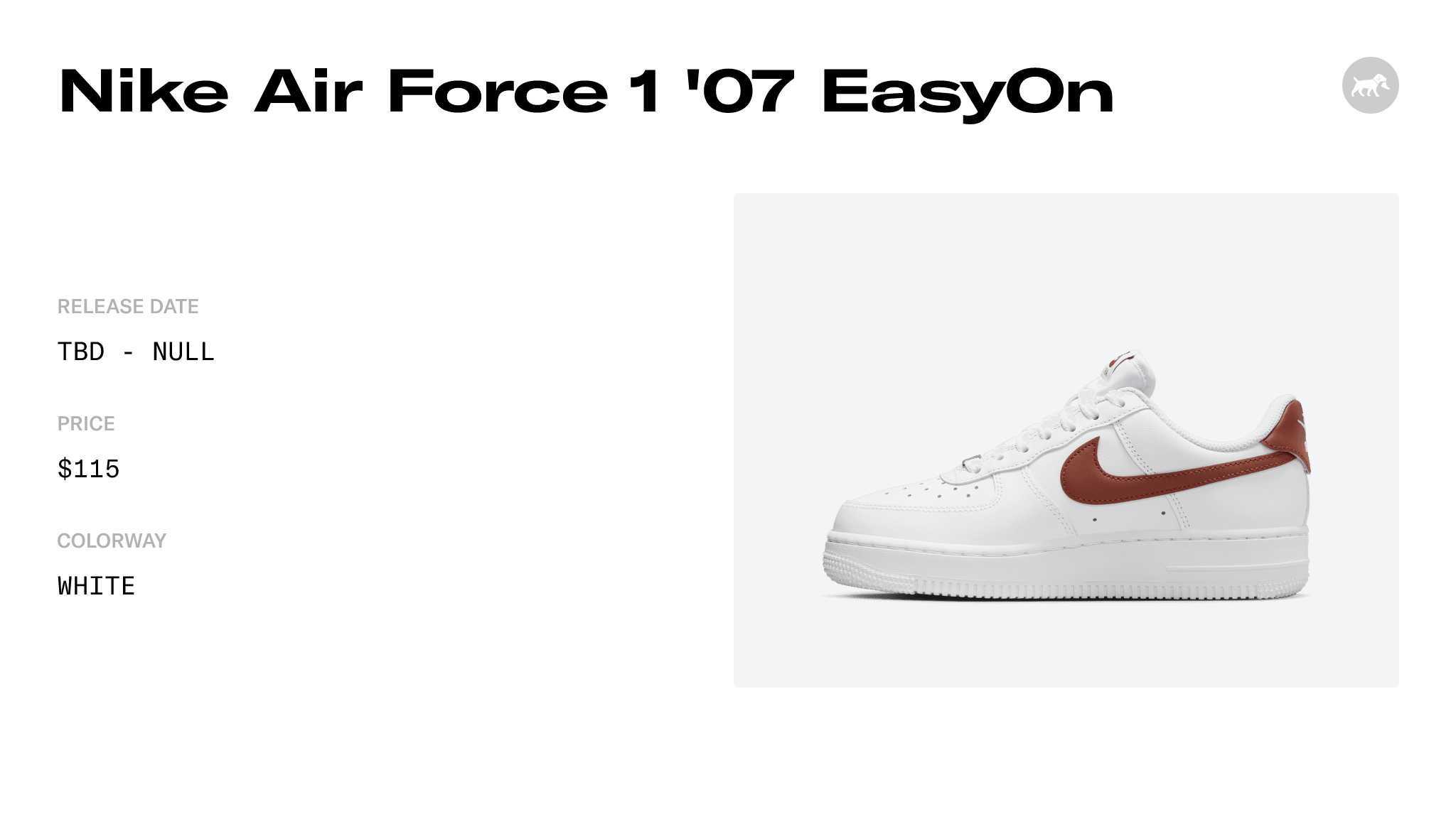 Nike Air Force 1 '07 EasyOn - DX5883-102 Release Info