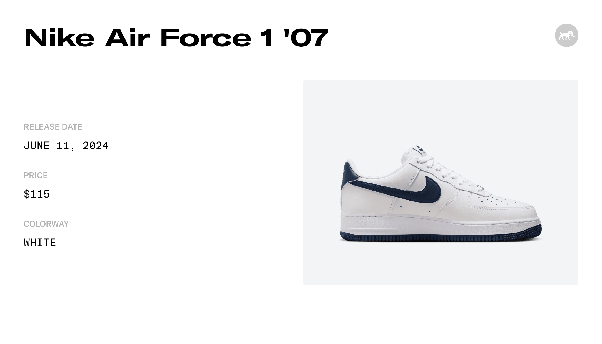 Nike Air Force 1 '07 - FJ4146-104 Raffles & Where to Buy
