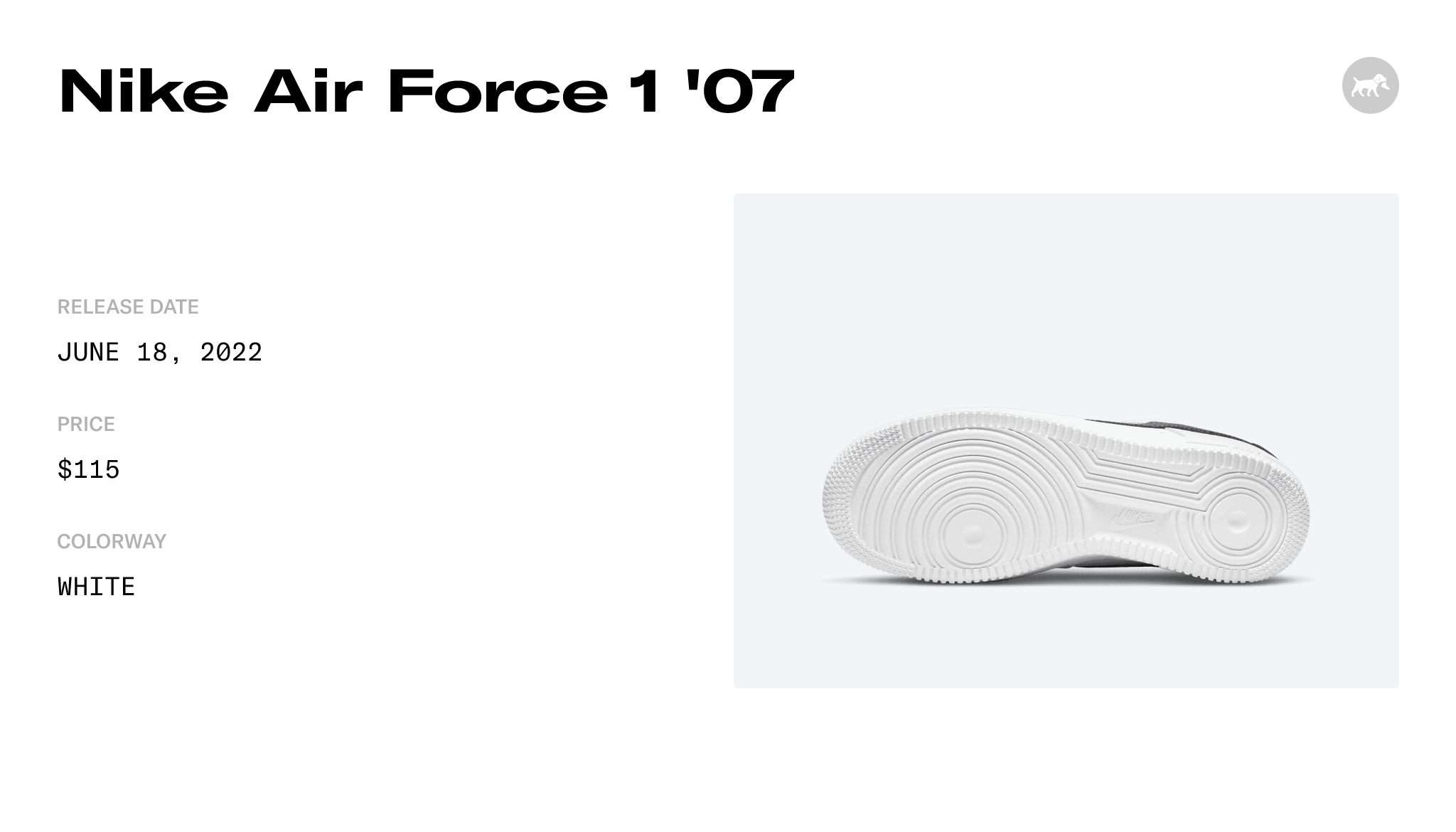 Nike Air Force 1 '07 - DD8959-103 Release Date, Raffles & Where To Buy