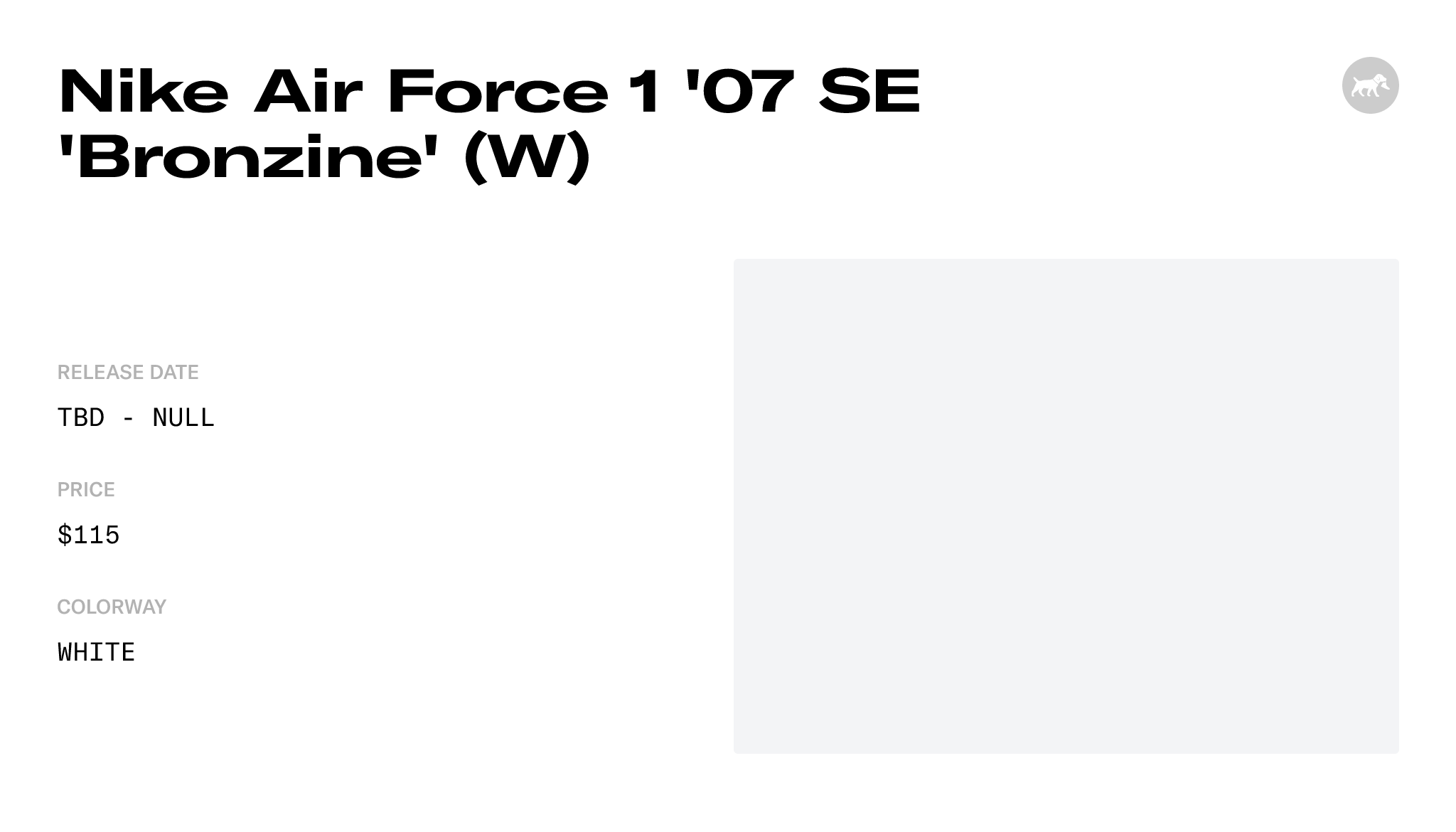 Nike Air Force 1 '07 SE 'Bronzine' (W) - DV3808-101 Release Info
