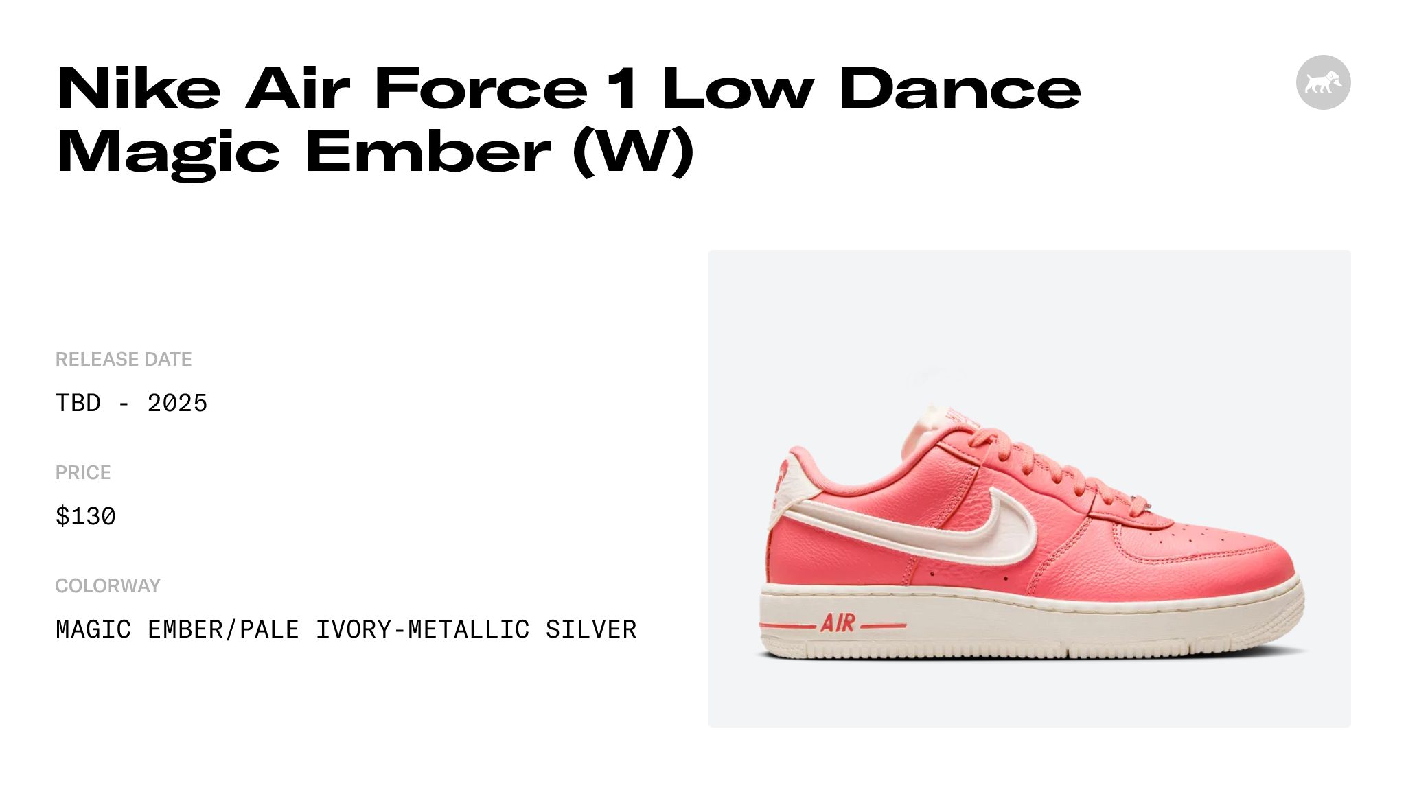 Nike Air Force 1 Low Dance Magic Ember (W) - FJ7409-800 Release Info