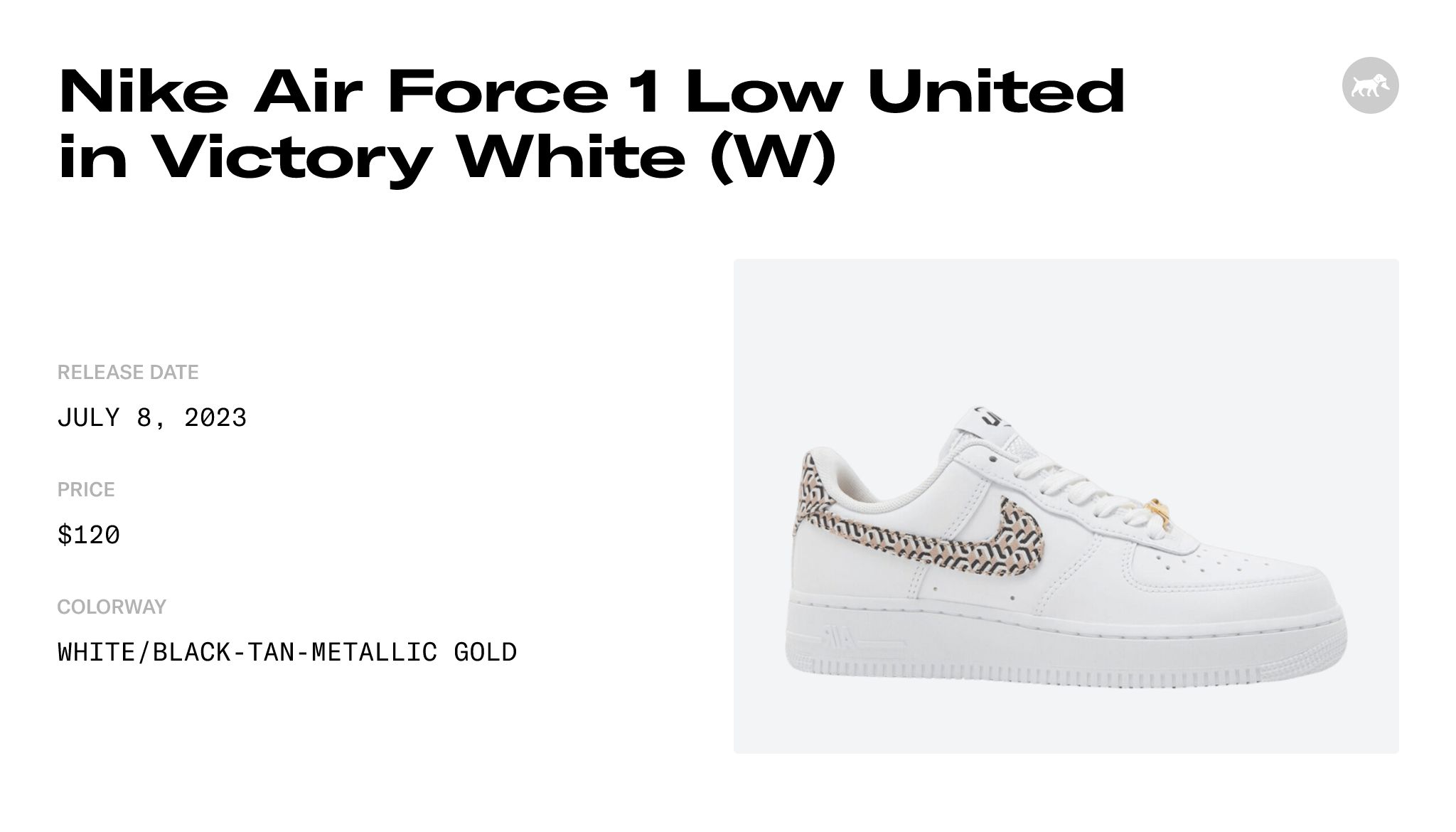 Nike Air Force 1 Low United in Victory White (W) - DZ2709-100