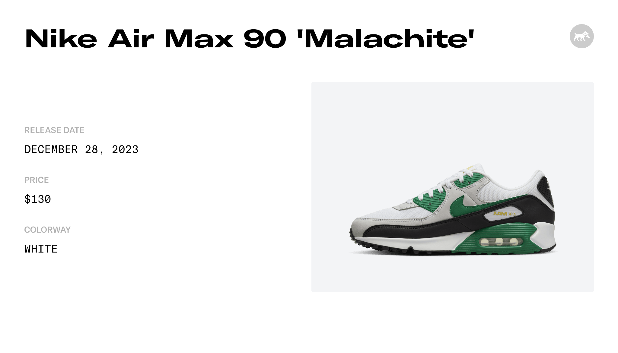 Nike Air Max 90 'Malachite' - FB9658-102 Raffles & Where to Buy
