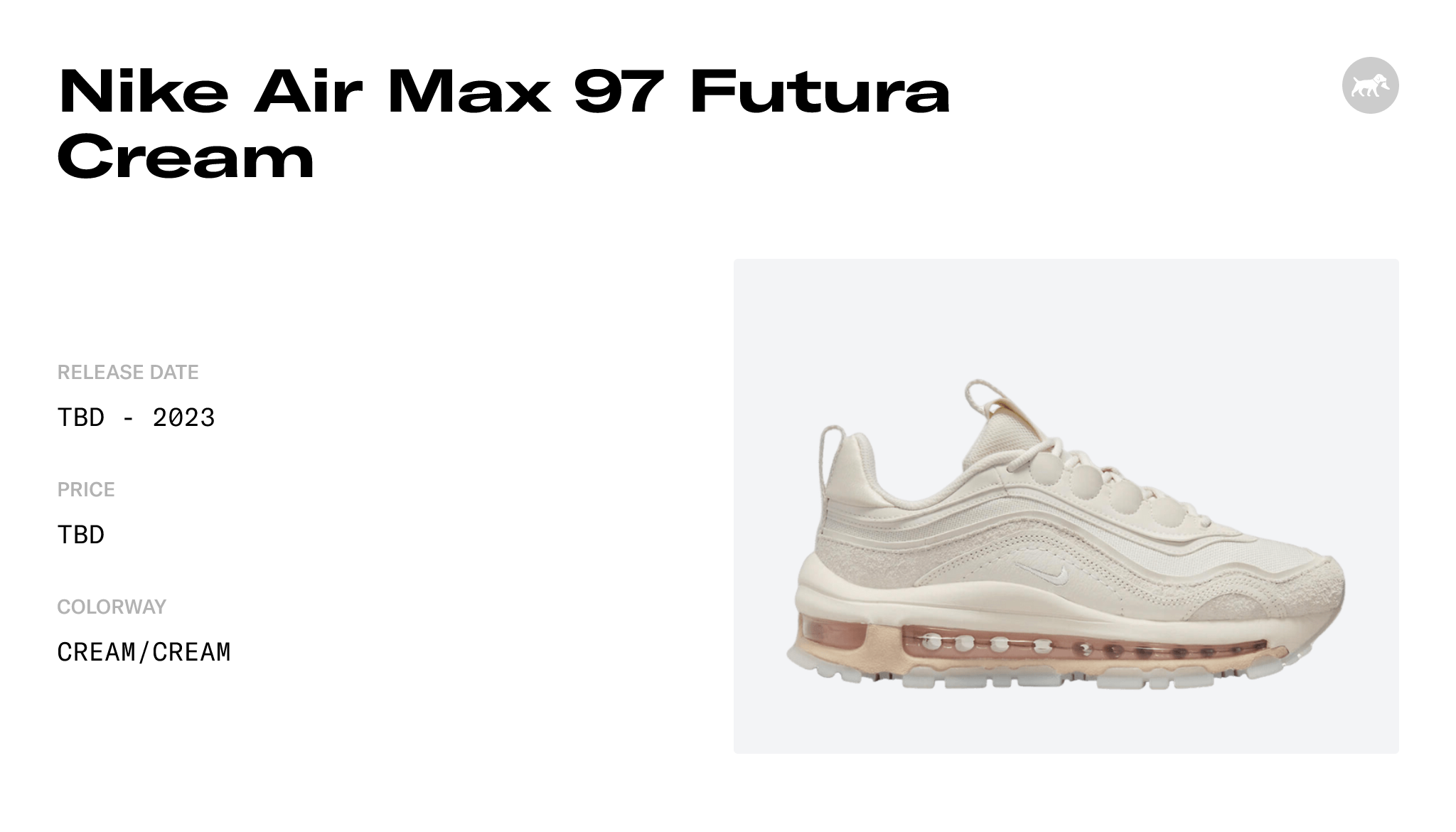 Nike Air Max 97 Futura Cream - FB4496-001 Release Info