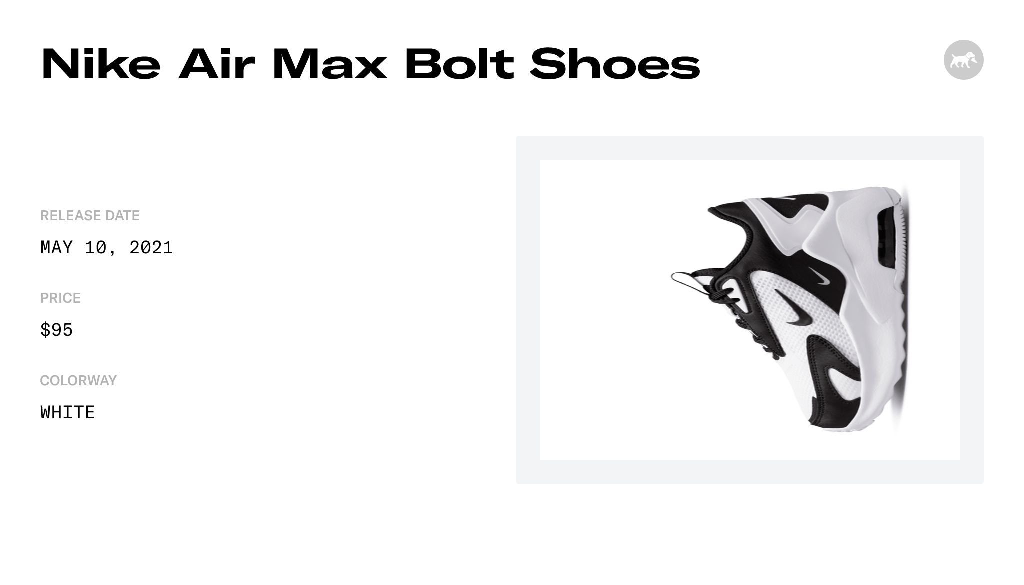 Nike Air Max Bolt Shoes - CU4152-101 Raffles & Where to Buy
