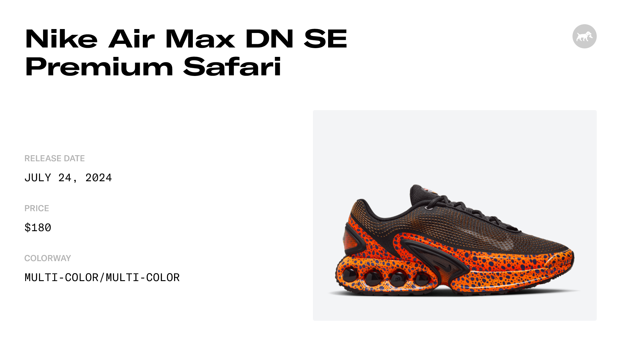 Nike Air Max DN SE Premium Safari - HM0811-900 Raffles & Where to Buy