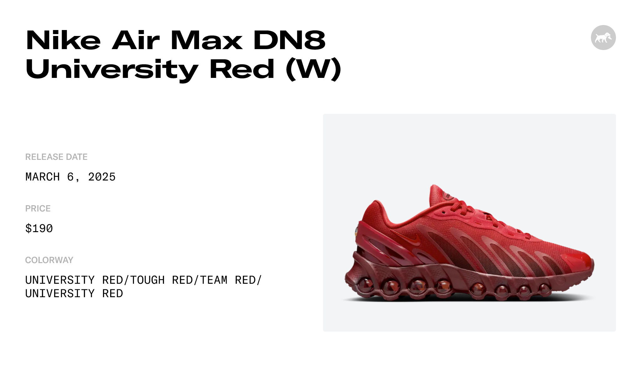 Nike Air Max DN8 University Red (W) - HF5509-600 Raffles & Where to Buy