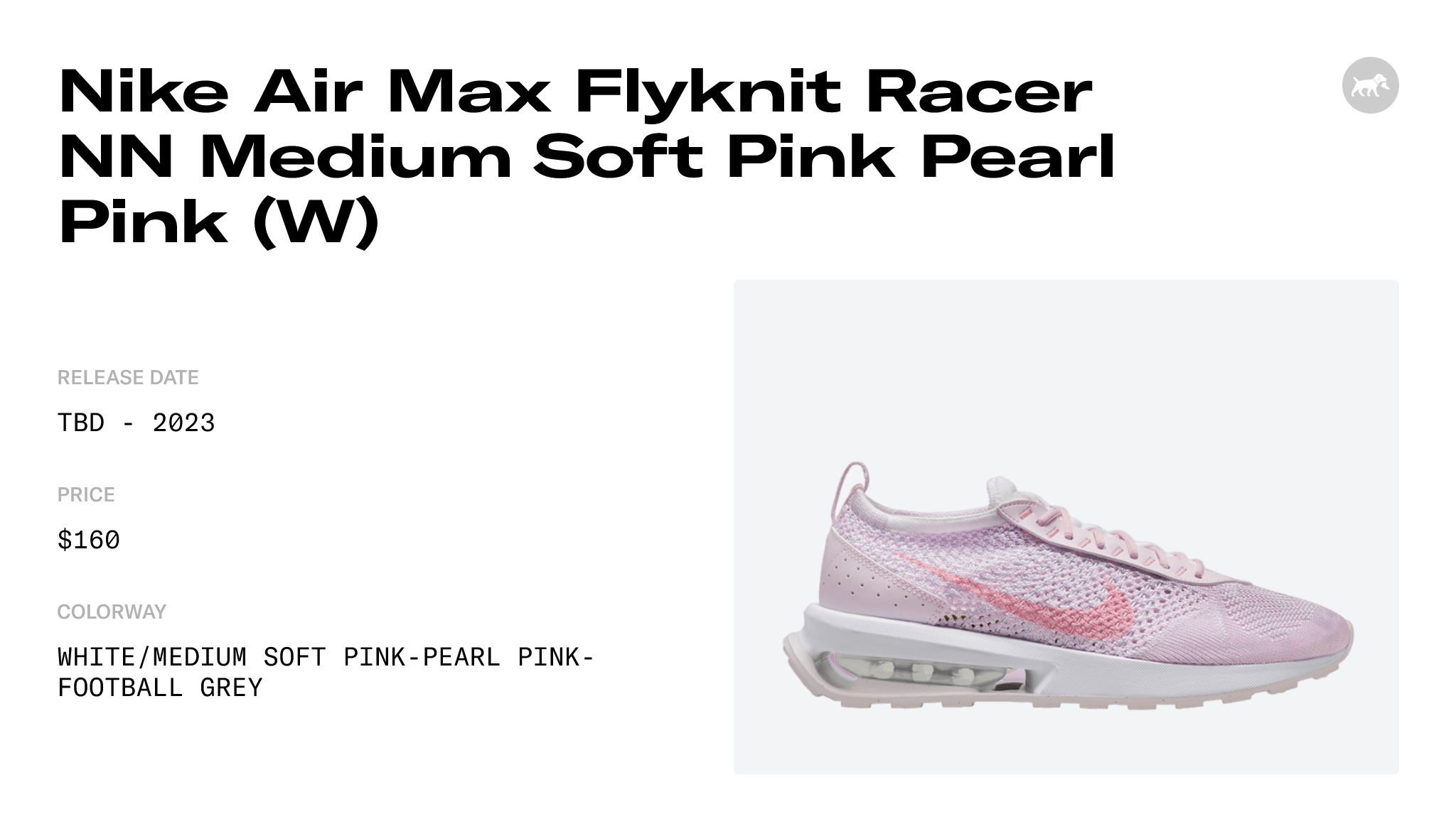 Nike Air Max Flyknit Racer NN Medium Soft Pink Pearl Pink (W) - FJ4577 ...