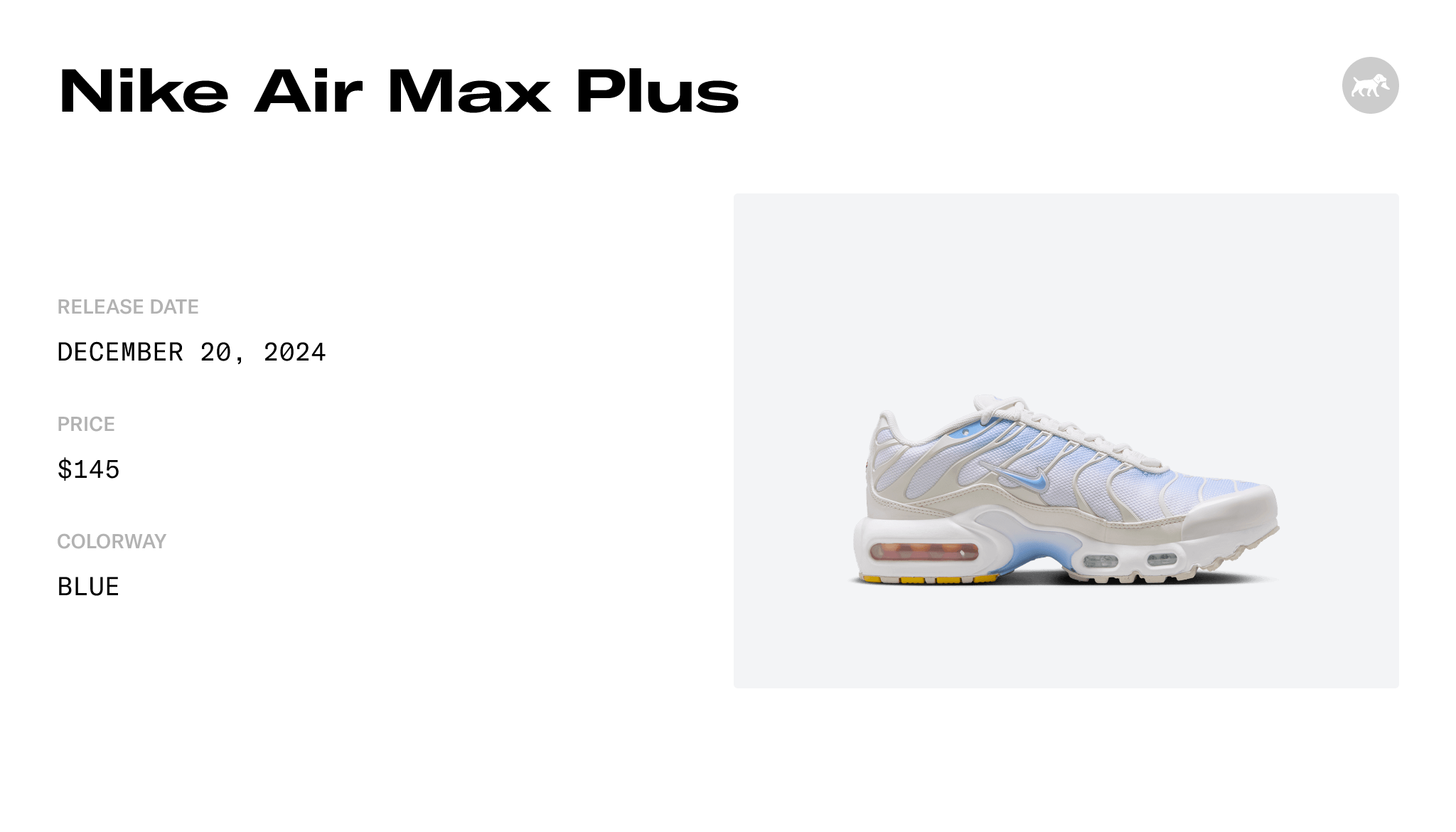 Nike Air Max Plus - CD0609-411 Raffles & Where to Buy